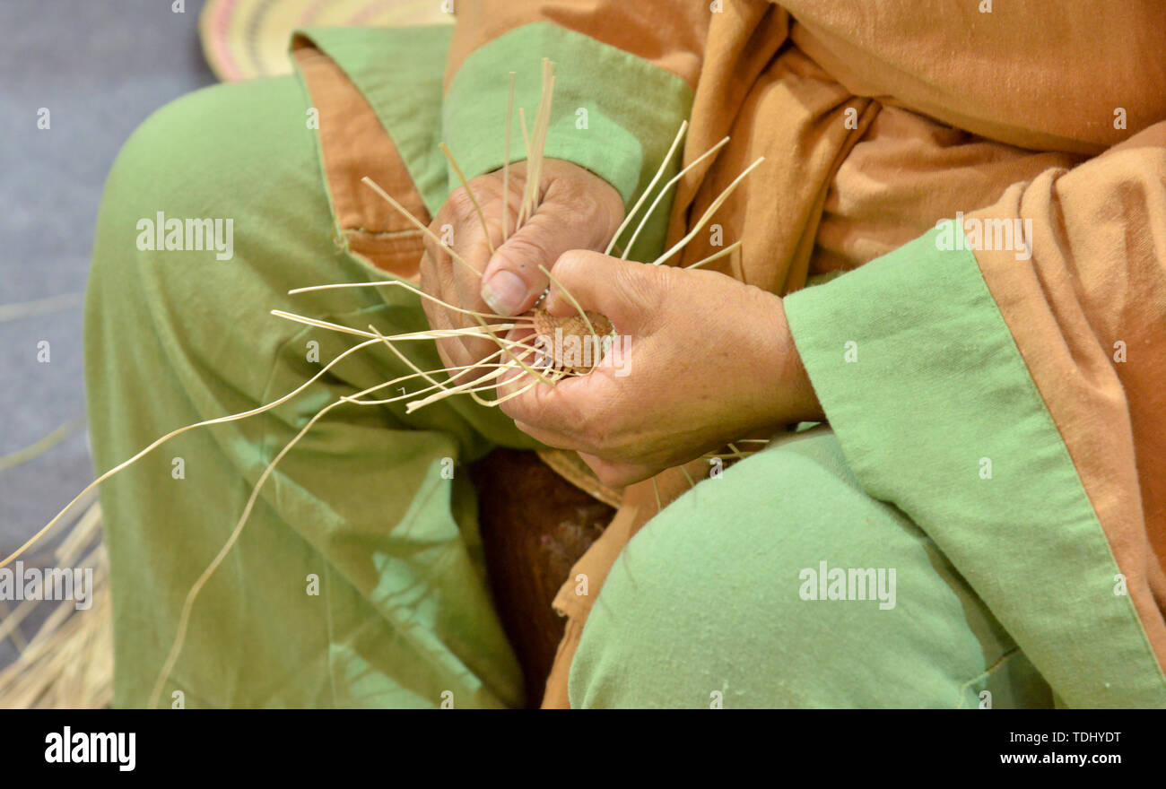 Rattan knitting hi-res stock photography and images - Alamy