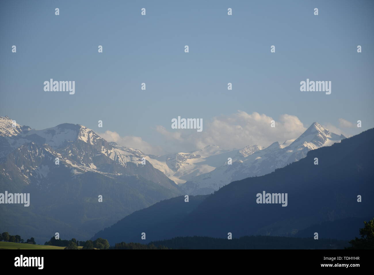 Saalfelden, Salzburg, Steinernes Meer, Saalfeldner Becken, Talboden ...