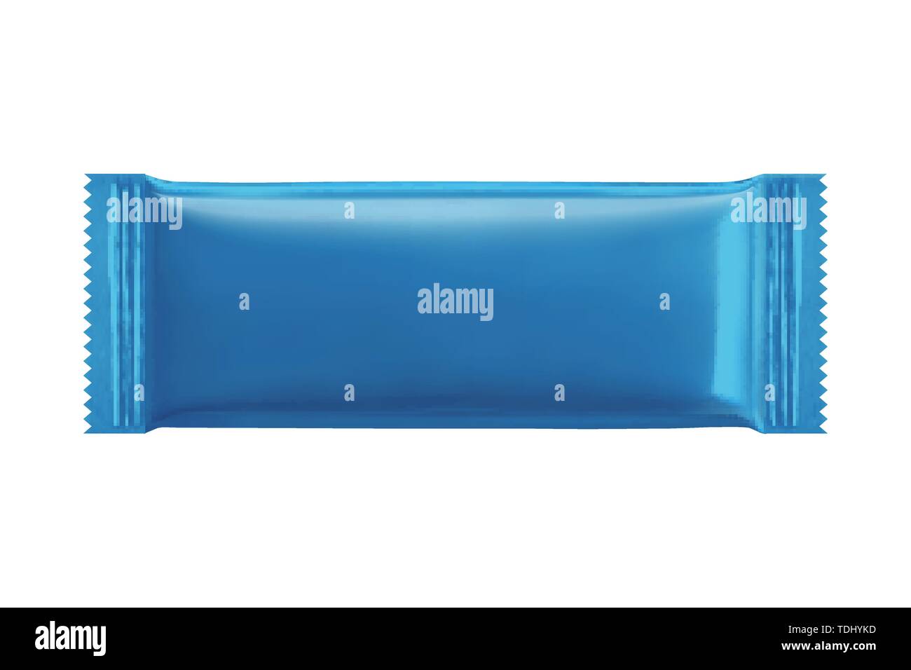 Blue biscuit cookie package design in 3d illustration Stock Vector ...