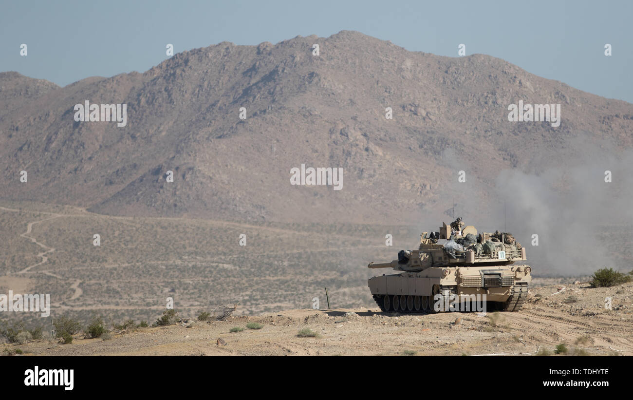 M1A2 Abrams Main Battle Tank from the Idaho Army National Guard’s Alpha ...