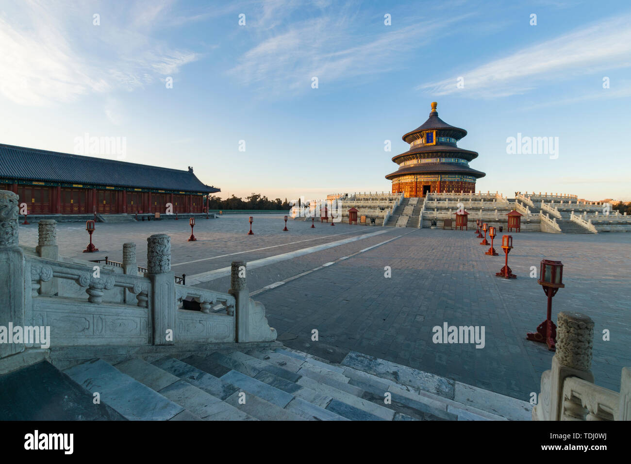 Beijing Temple of Heaven Praying for the Year of Sun Stock Photo - Alamy