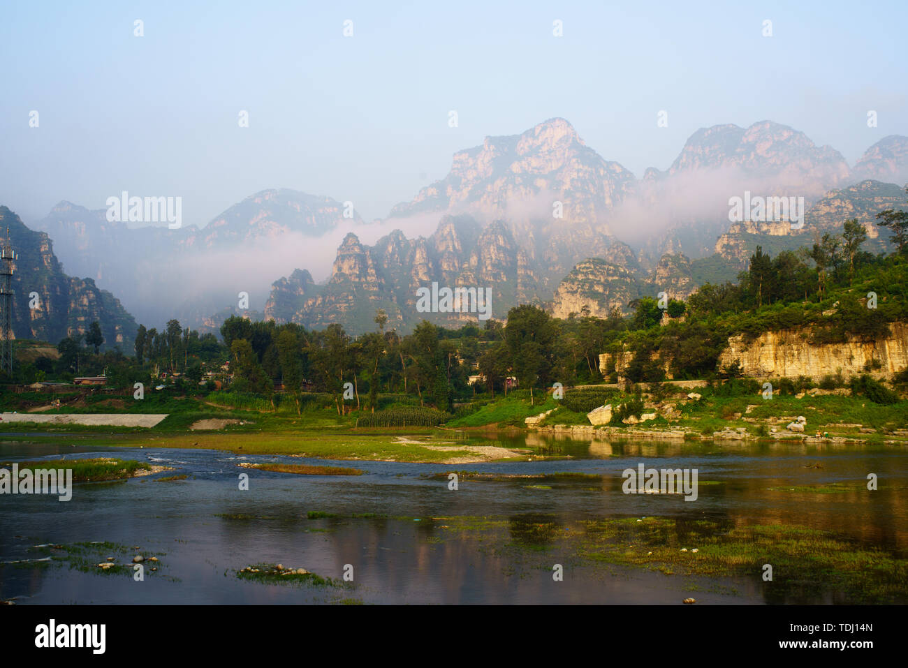 Beijing Shandu Scenery Yunze Stock Photo - Alamy