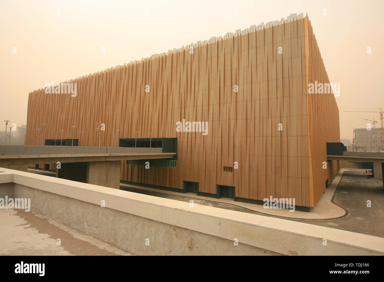 Beijing Wukesong Basketball Hall Stock Photo - Alamy