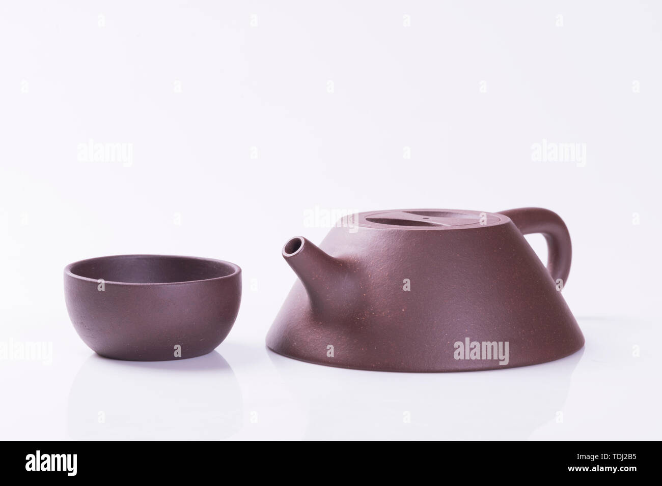 purple sand tea set Stock Photo - Alamy