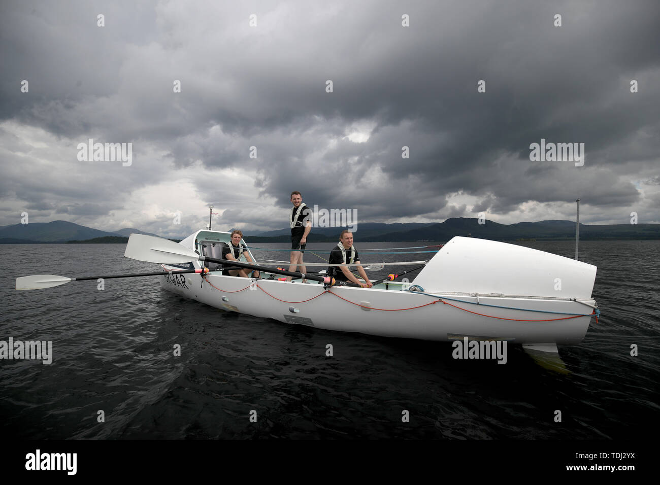 Brothers (from left) Lachlan, 21, Ewan, 27, and Jamie MacLean, 25, from ...