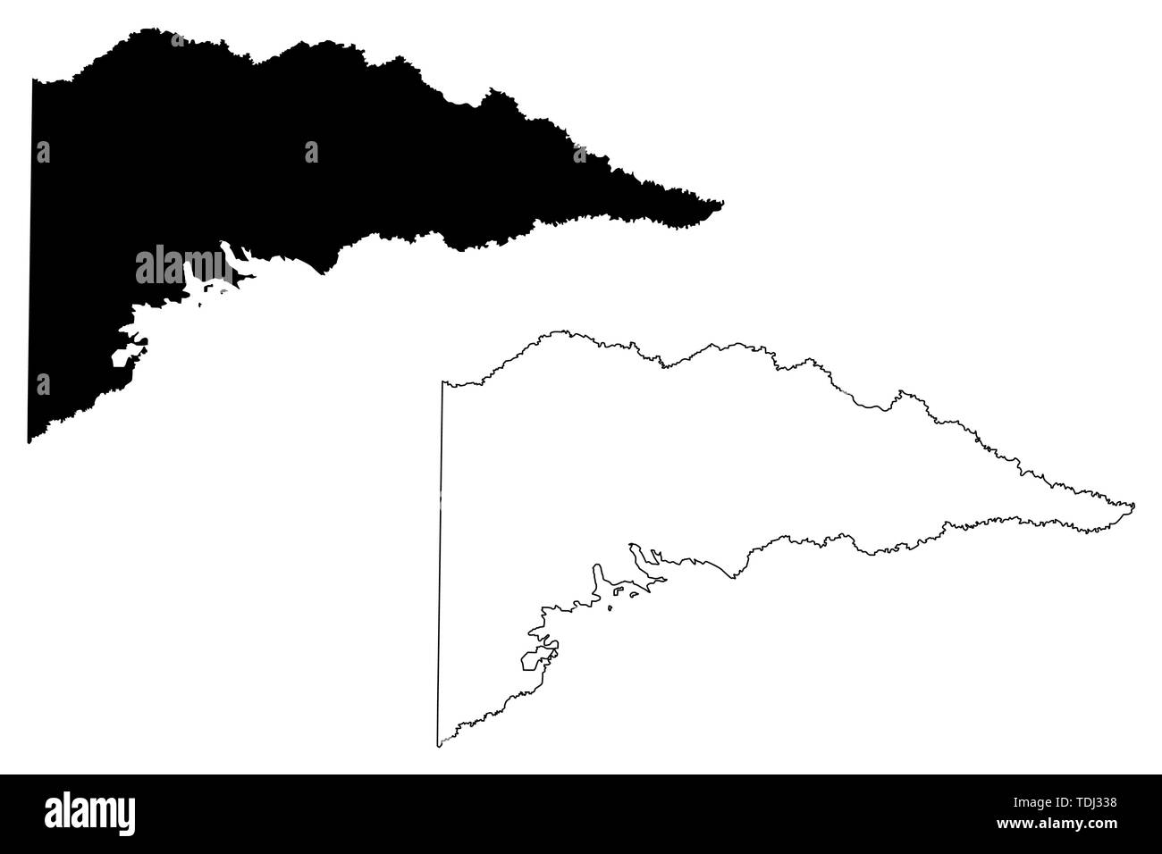 Delta County, Texas (Counties in Texas, United States of America,USA, U ...