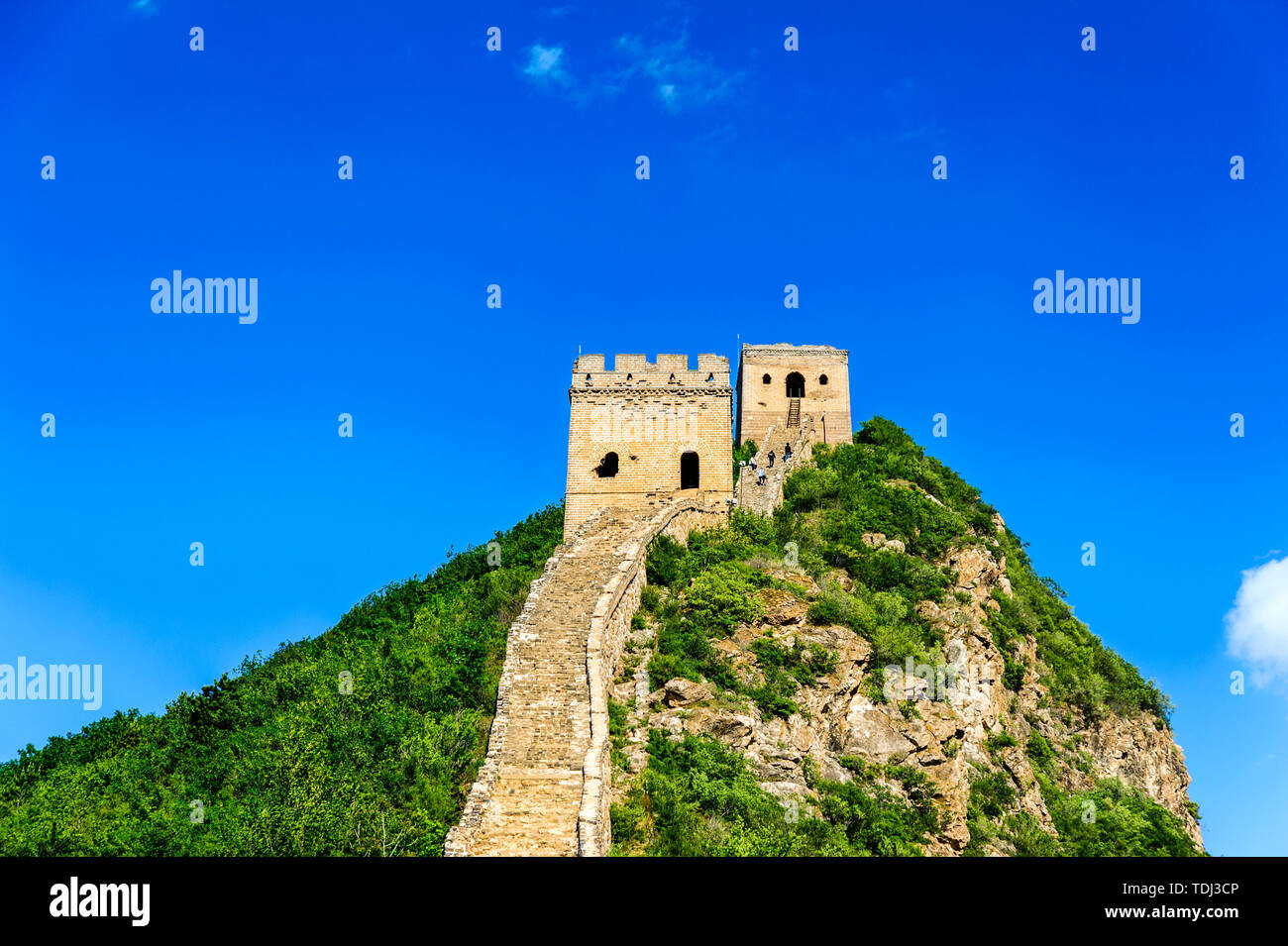The great wall of china painting hi-res stock photography and images ...