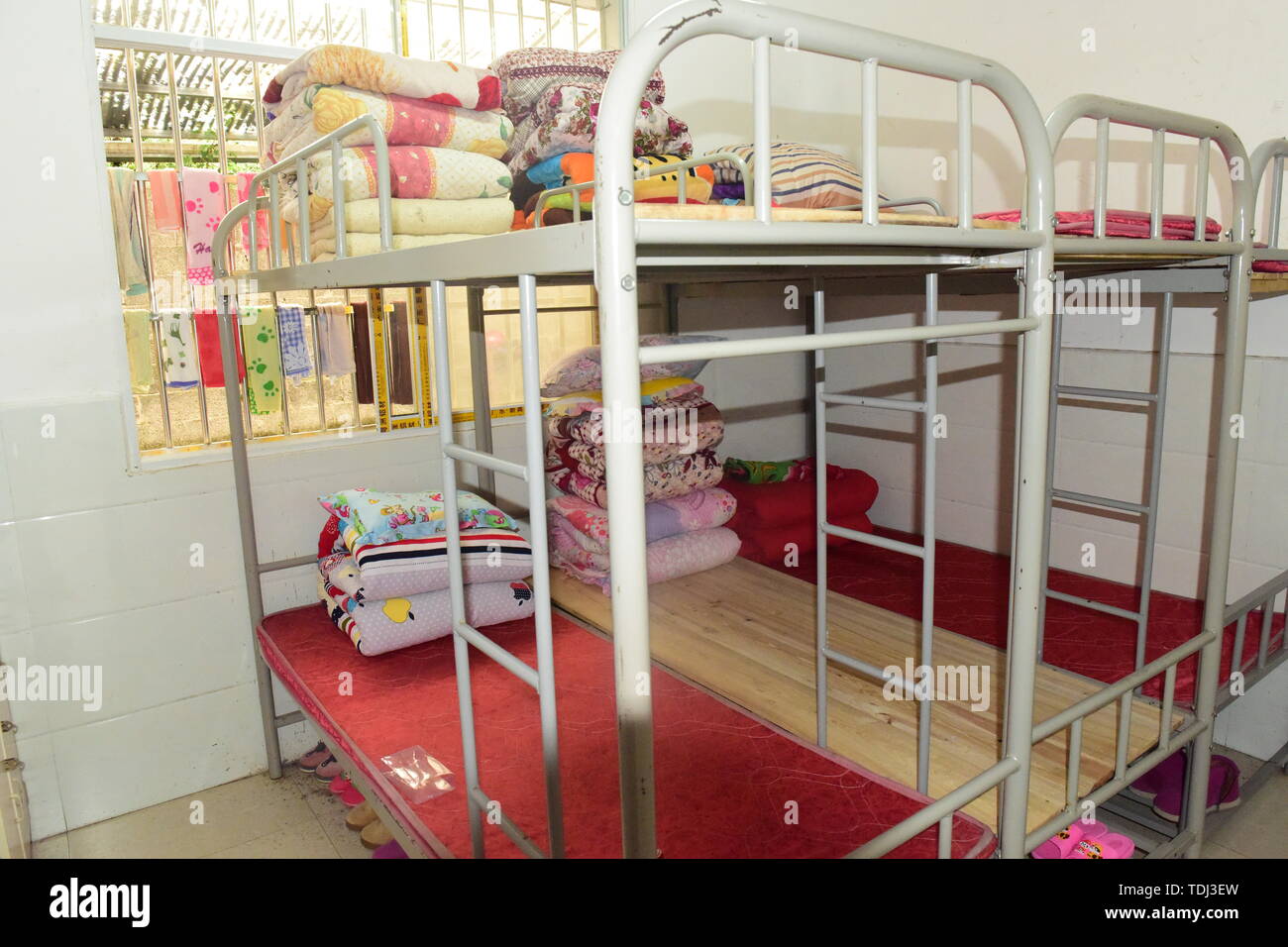 Rural primary school dormitory Stock Photo - Alamy