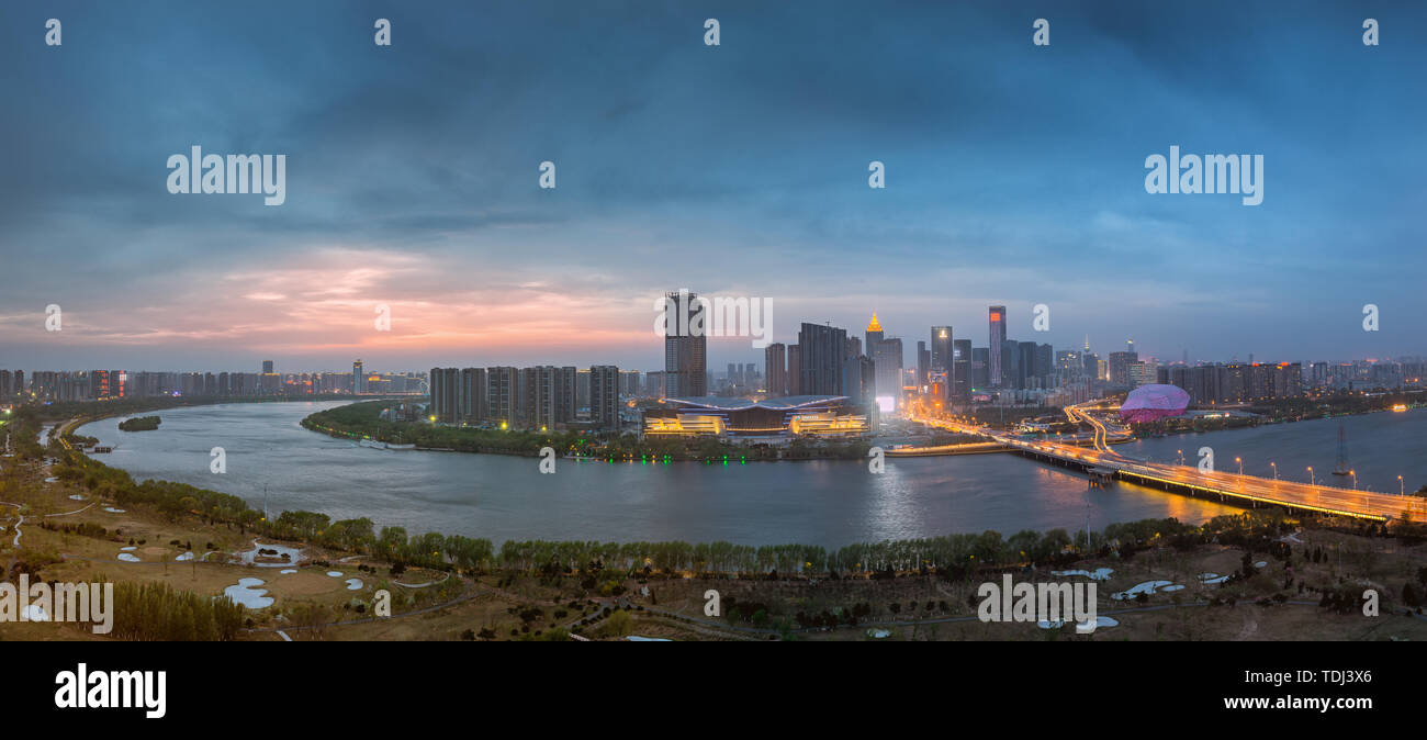 The city of the hunhe river hi-res stock photography and images - Alamy