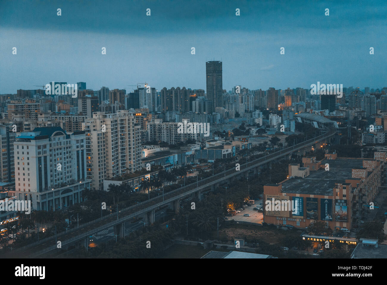 Haikou skyline hi-res stock photography and images - Alamy