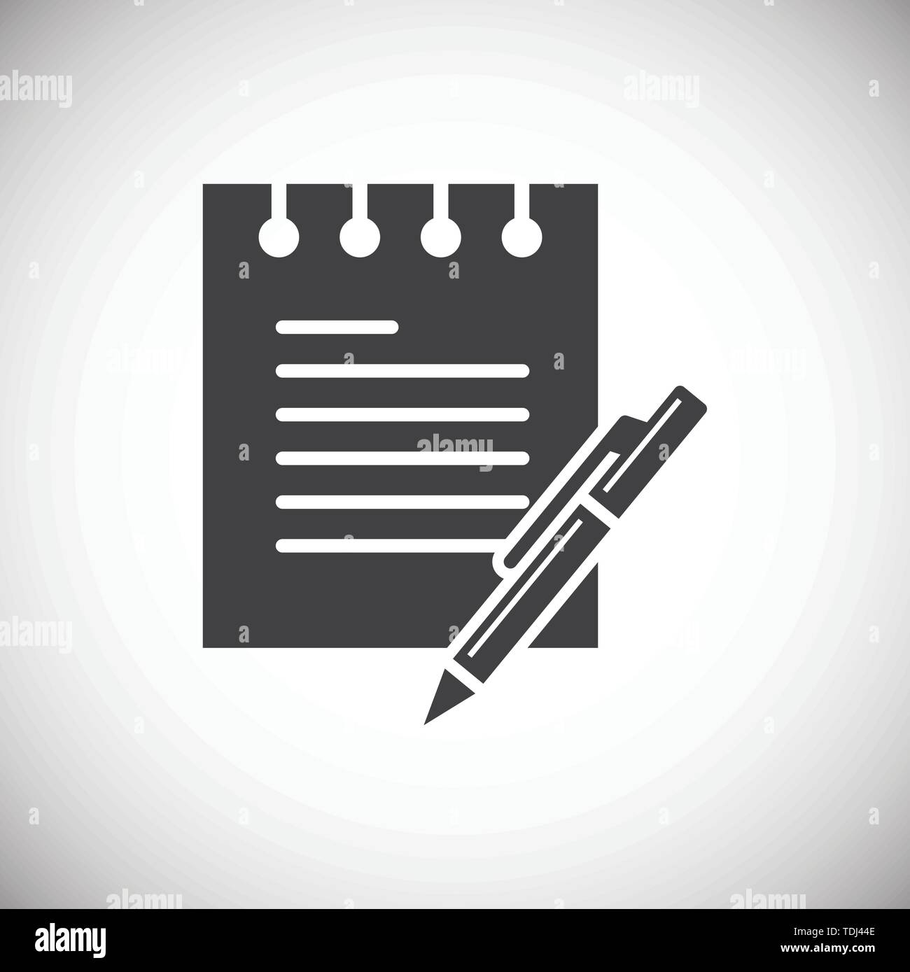 School related icon on background for graphic and web design. Simple ...