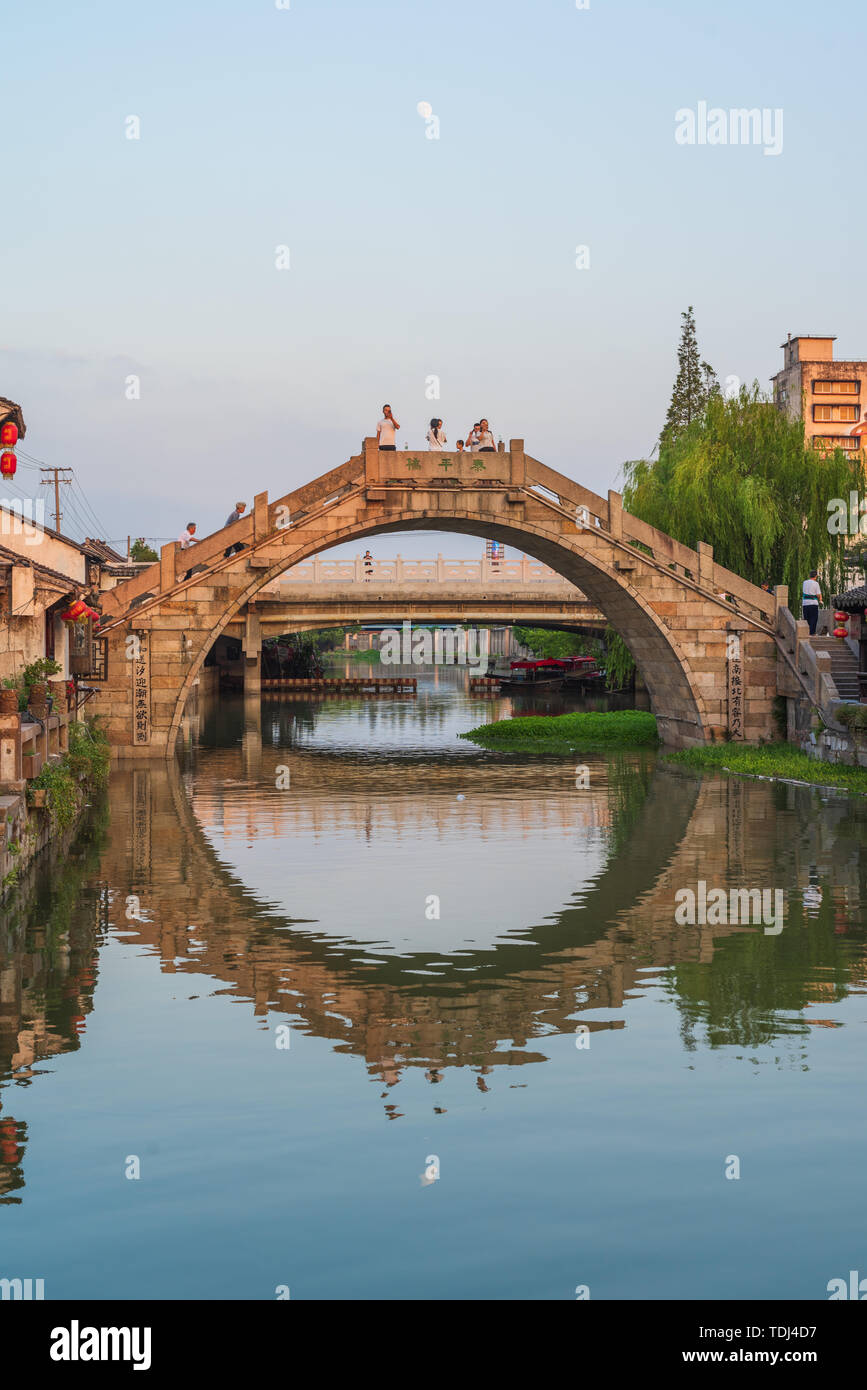 Ancient Town, Fengjing, Shanghai Stock Photo - Alamy
