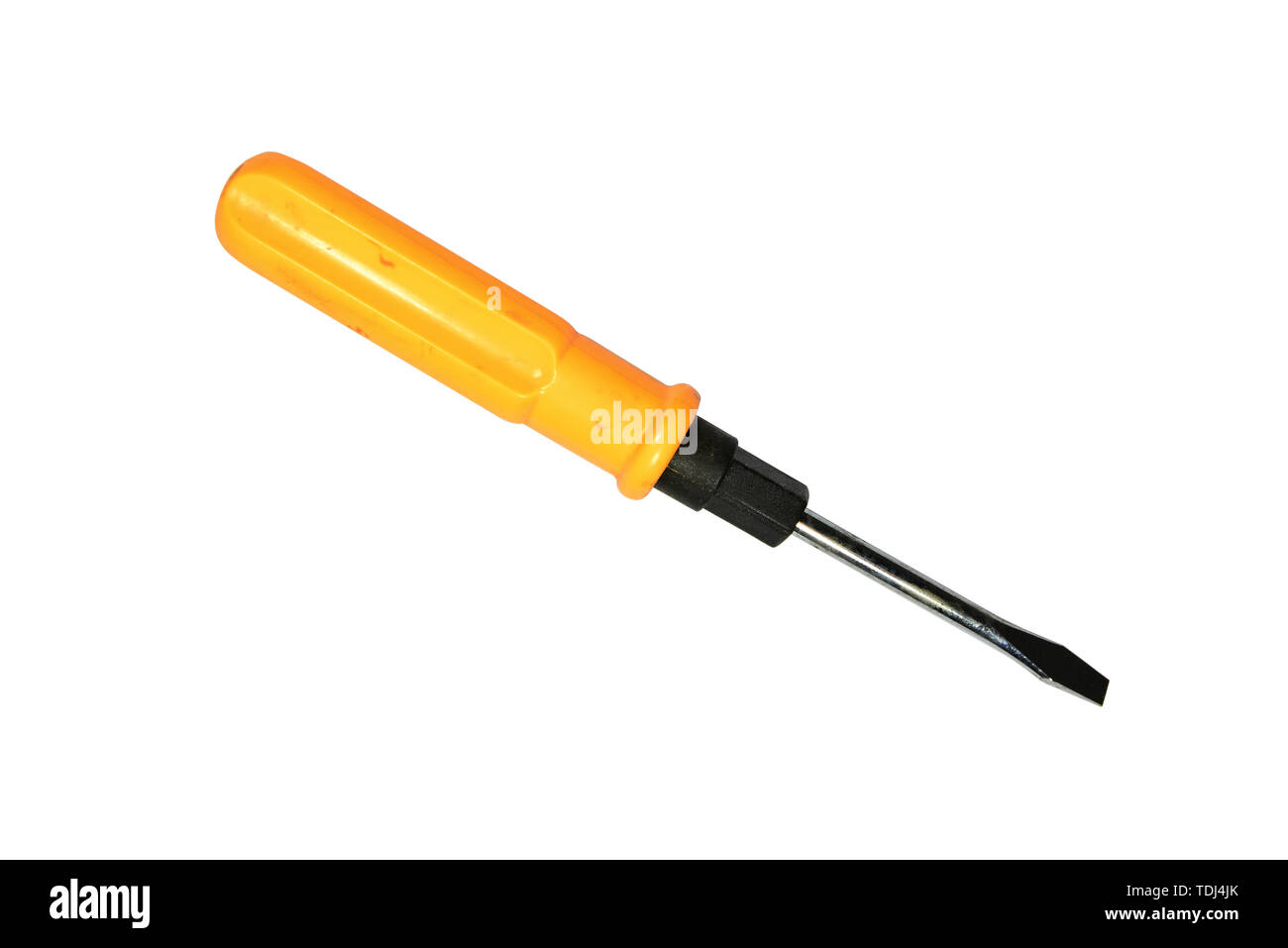 Screwdriver on white background Stock Photo - Alamy
