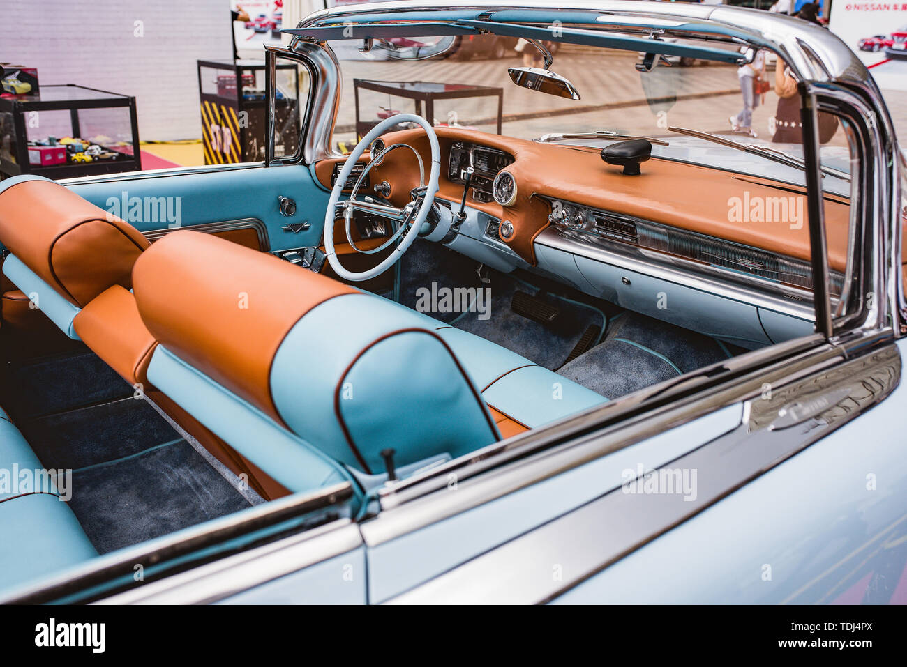 Exquisite vintage convertible Stock Photo - Alamy