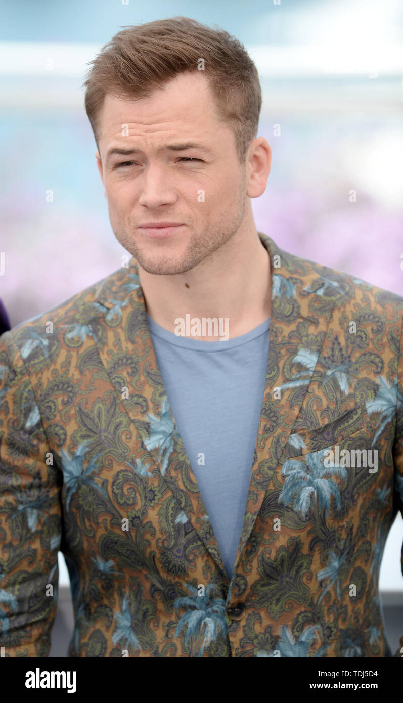 Rocket Man photo call at the 72nd Cannes Film Festival Featuring: Taron ...