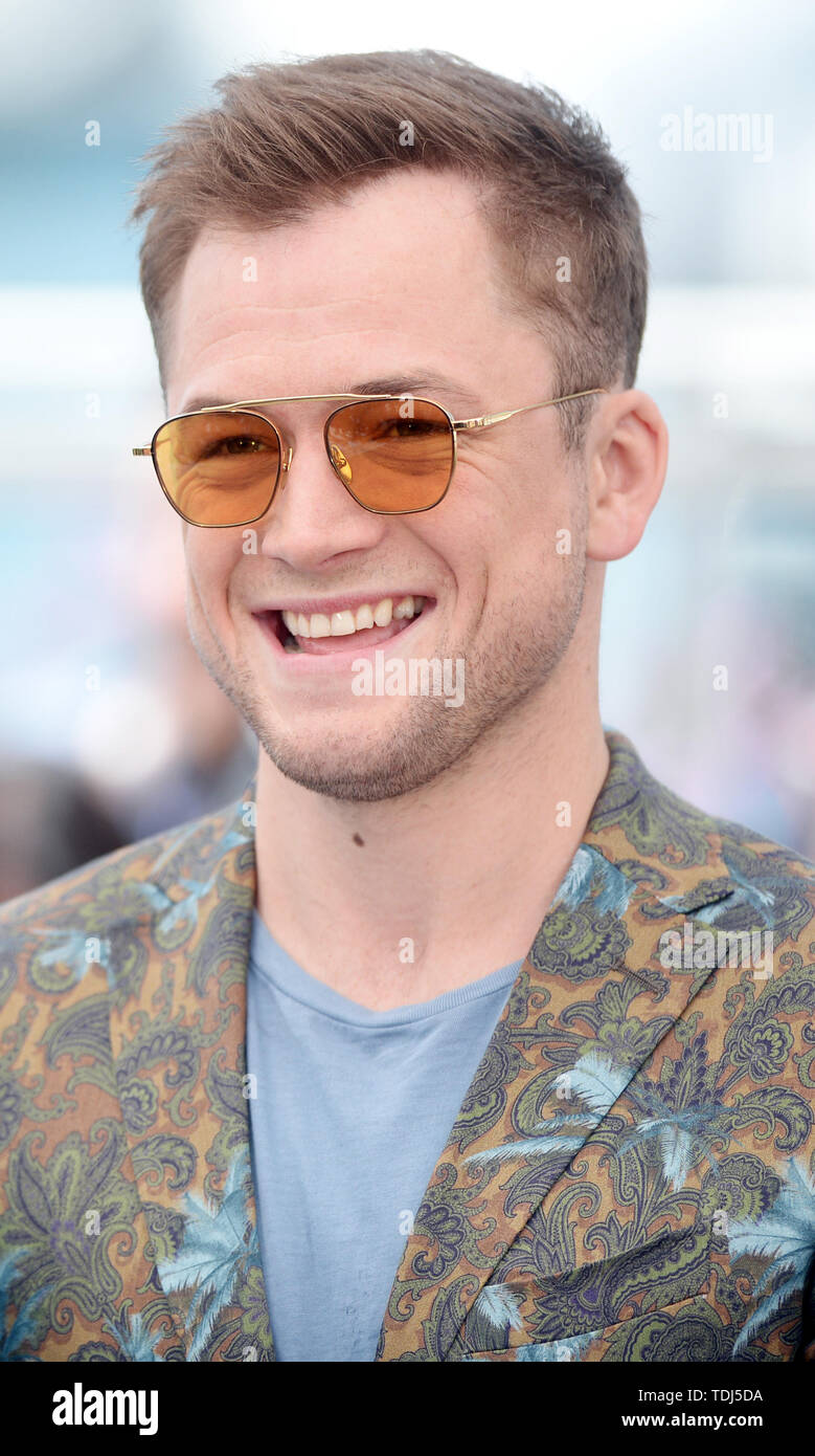 Rocket Man photo call at the 72nd Cannes Film Festival Featuring: Taron ...