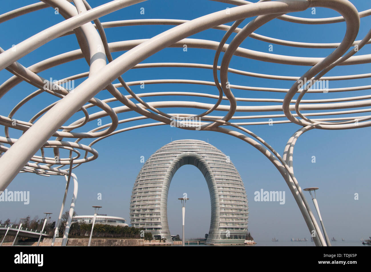 Huzhou Toilet Circle Hotel Stock Photo - Alamy