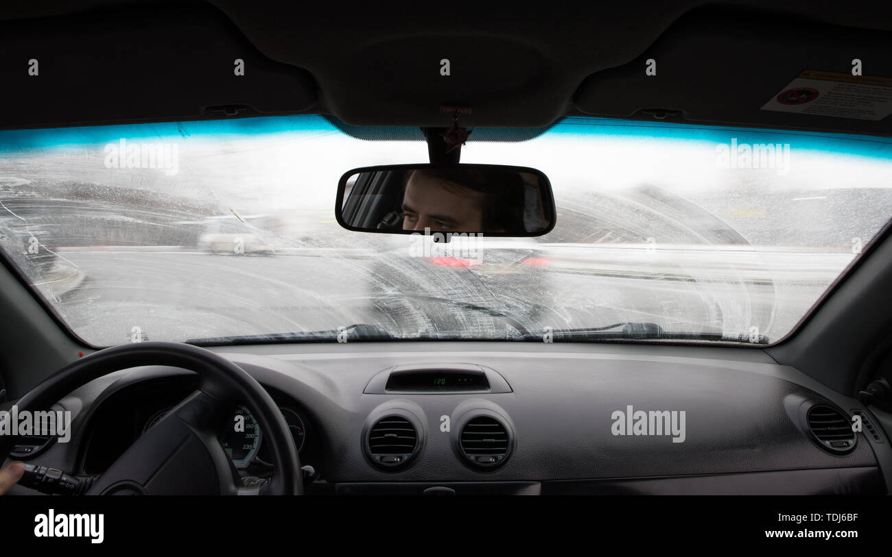 View inside car hi-res stock photography and images - Alamy