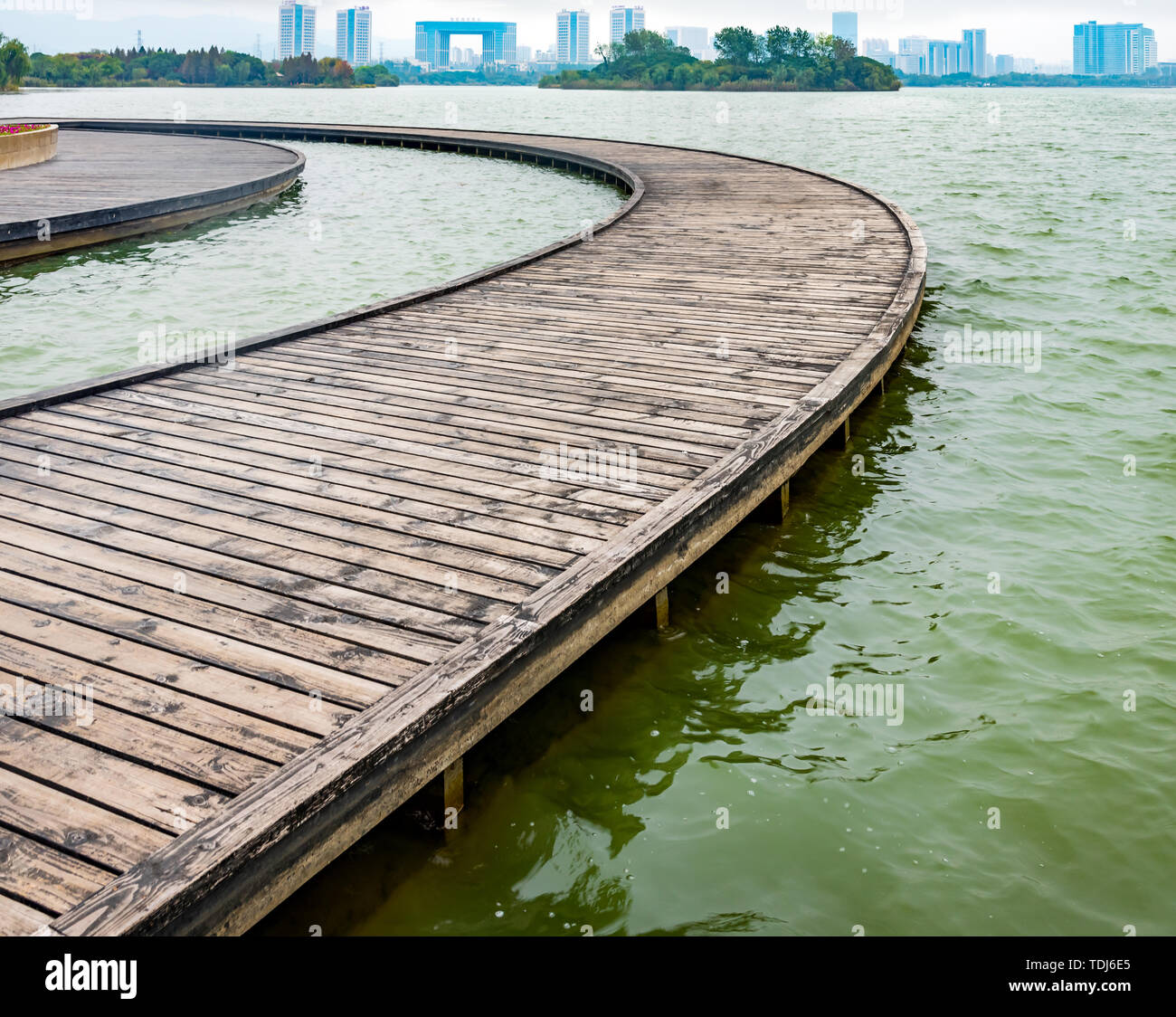 The scenery of Li Lake in Wuxi City Stock Photo - Alamy