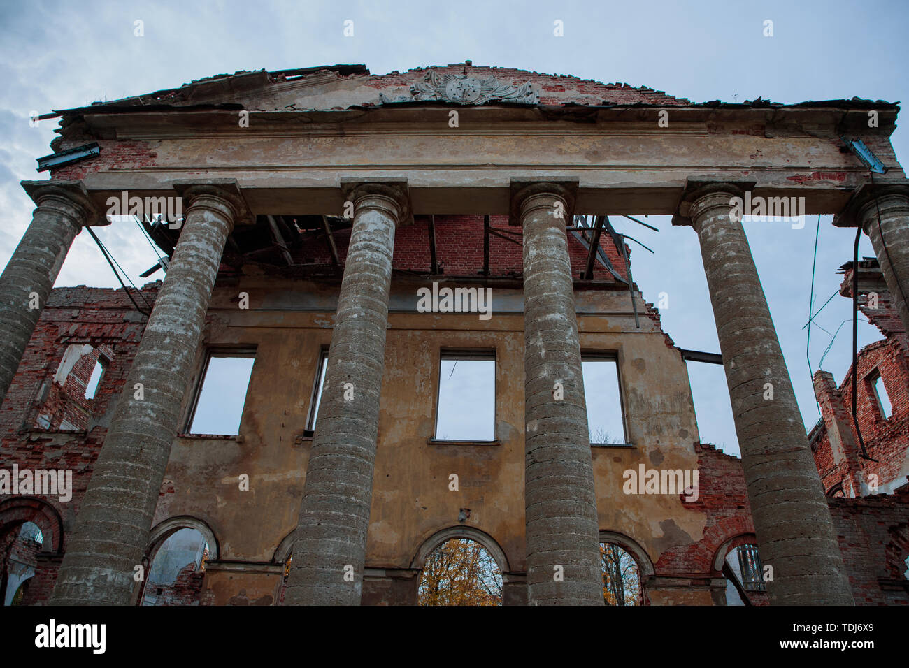 old and ruined building in the daytime Stock Photo - Alamy