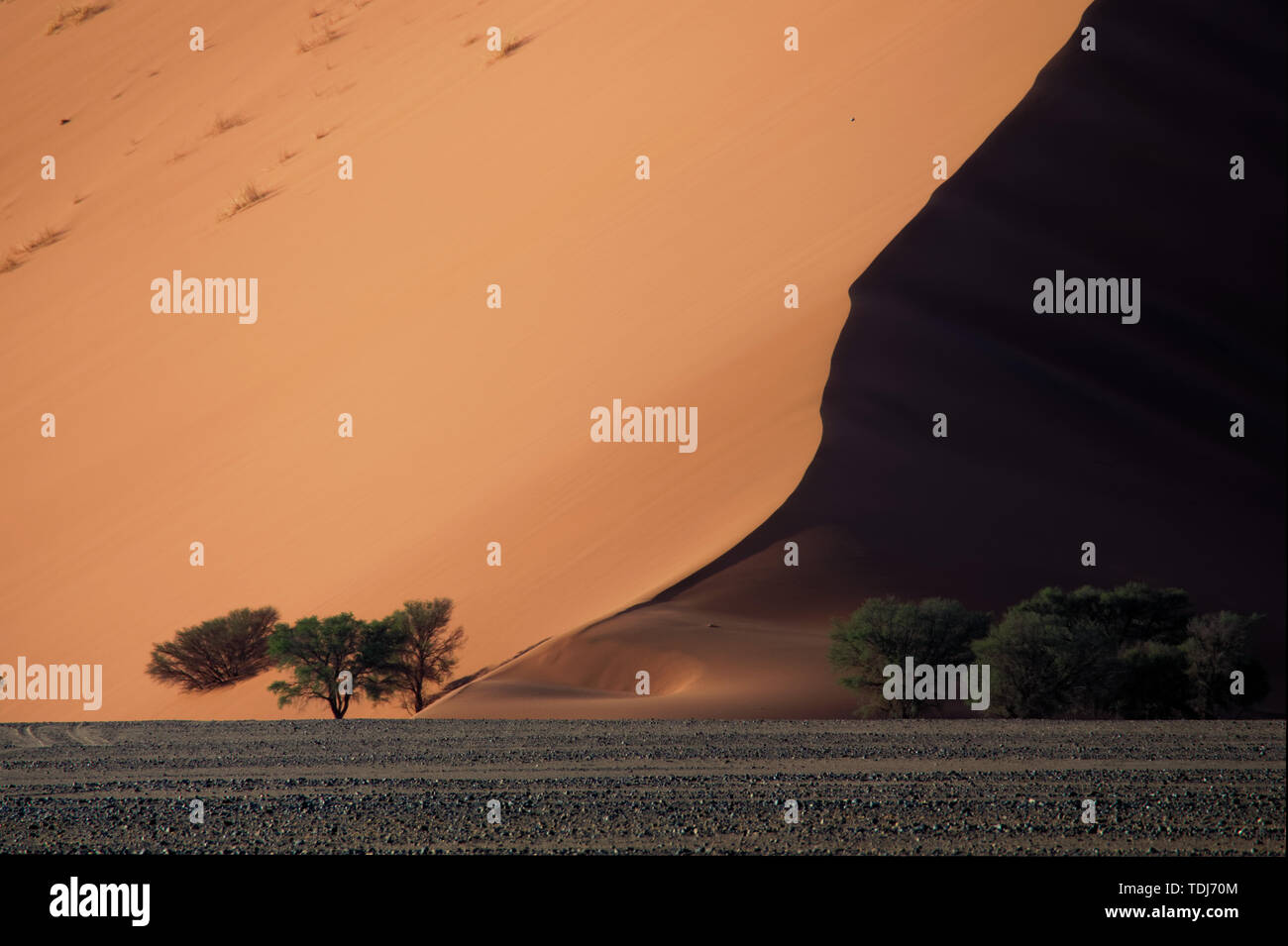 Namibia Red Desert Stock Photo - Alamy