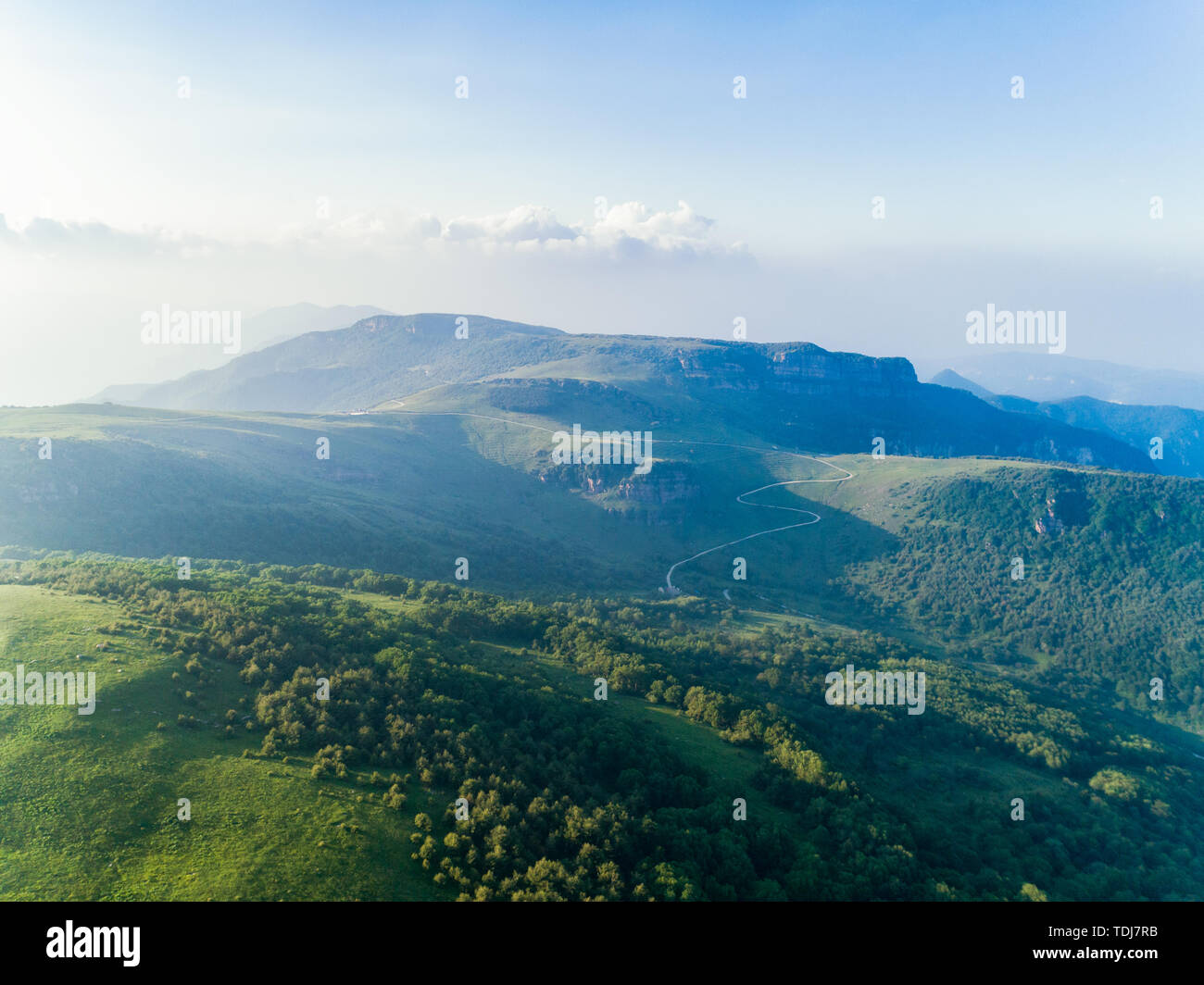 High-definition map of natural scenery of Shanxi alpine prairie Stock ...