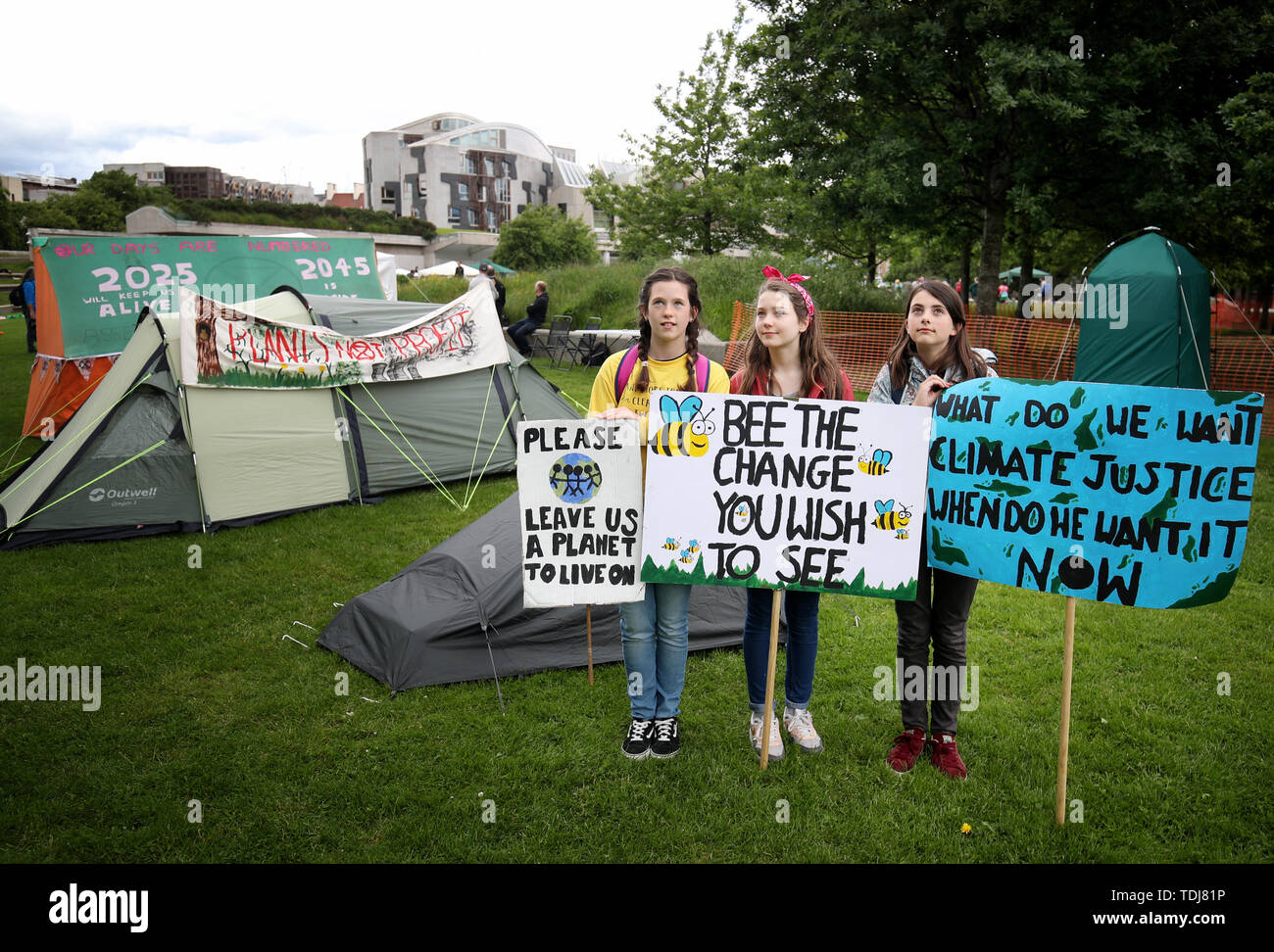 Five day protest camp hi-res stock photography and images - Alamy