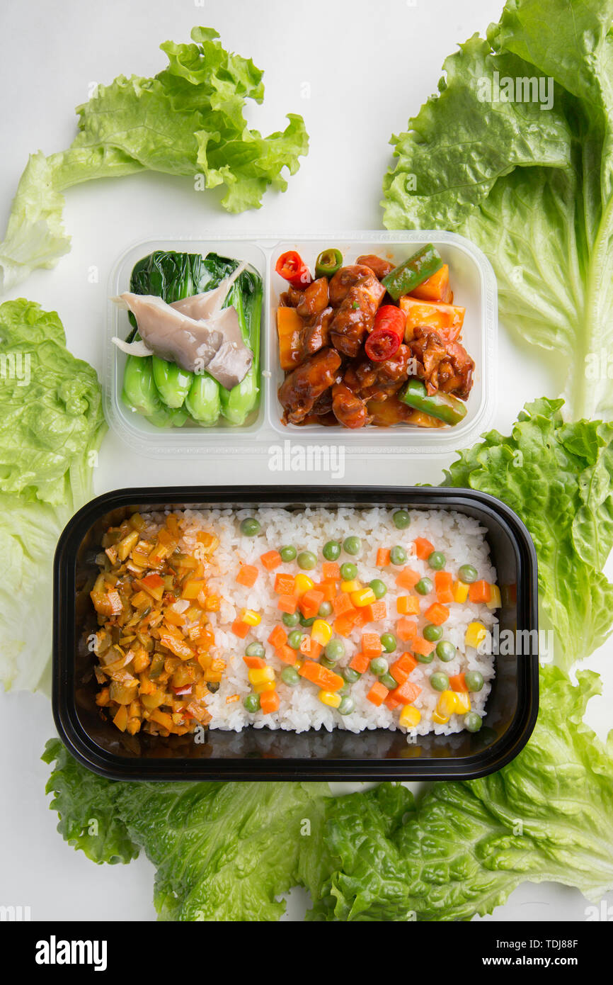 Chinese lunch box Stock Photo - Alamy