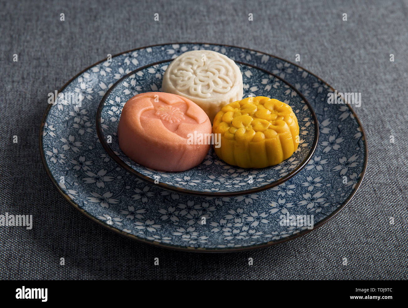 New color mooncakes Stock Photo - Alamy