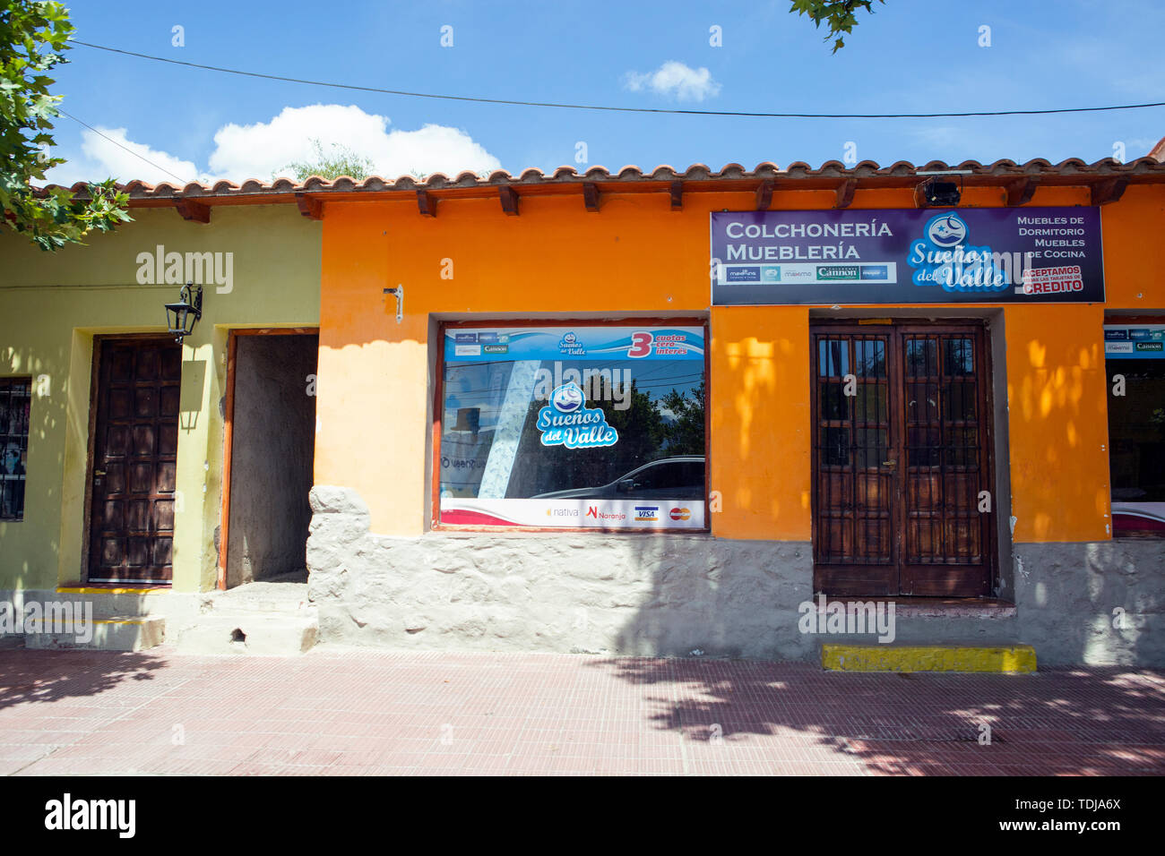 South America, Argentina, motorcade, mist, clouds, road, road, cactus ...