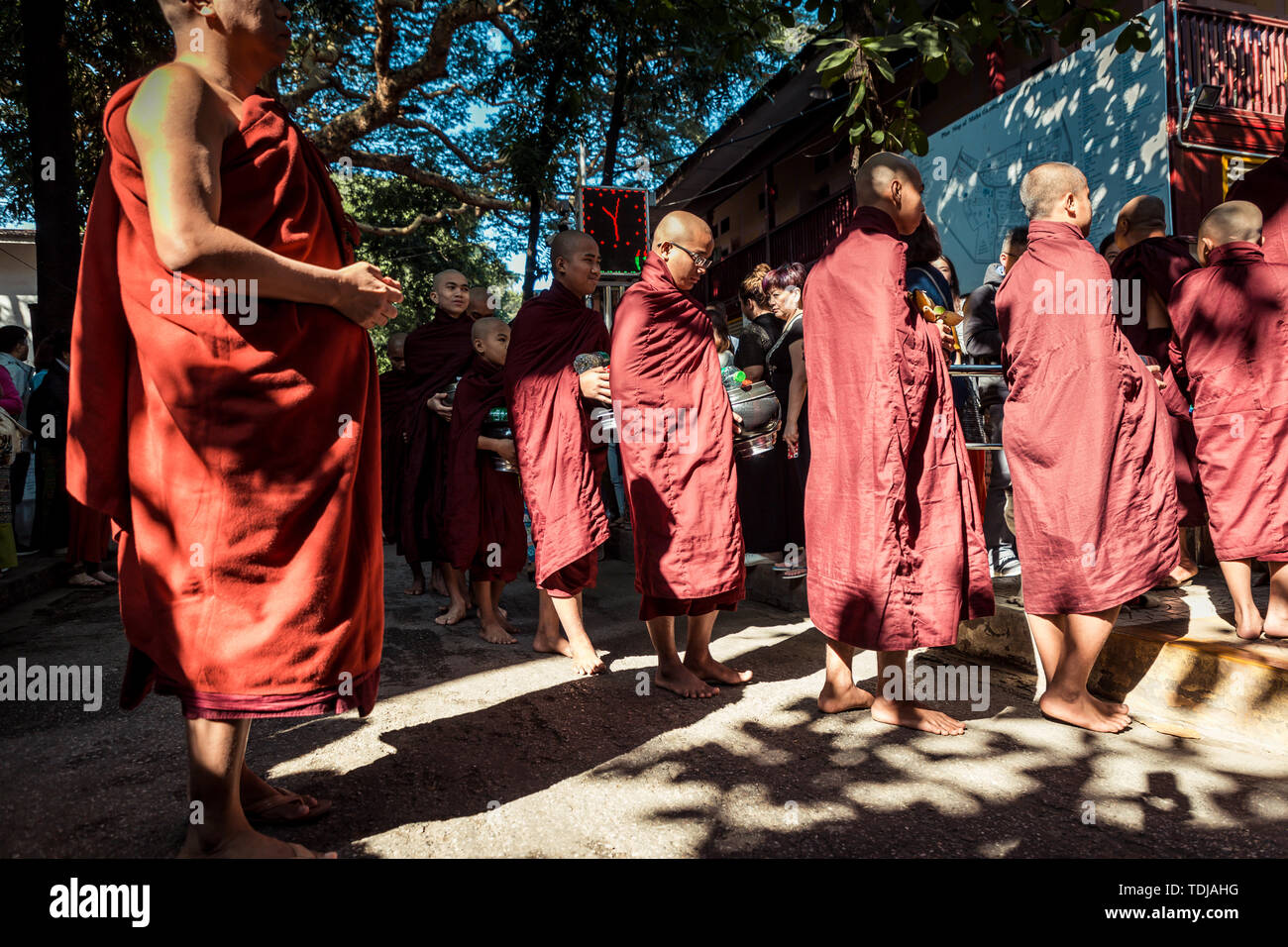 Mandalay rituals hi-res stock photography and images - Alamy