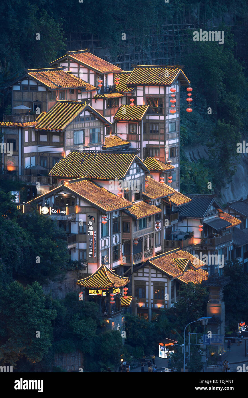 hongya cave, chongqing Stock Photo - Alamy