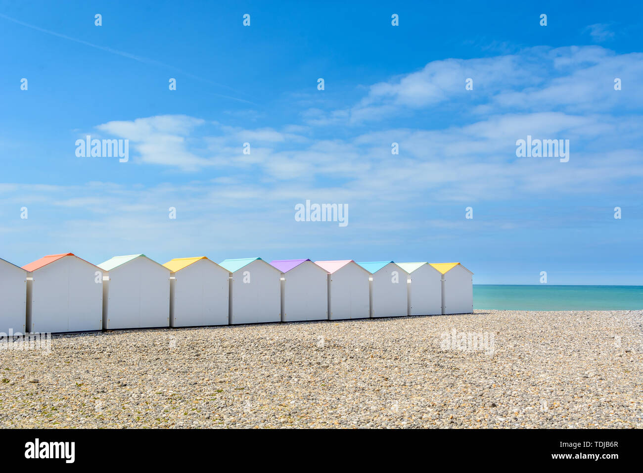 Beach at le treport hi-res stock photography and images - Alamy