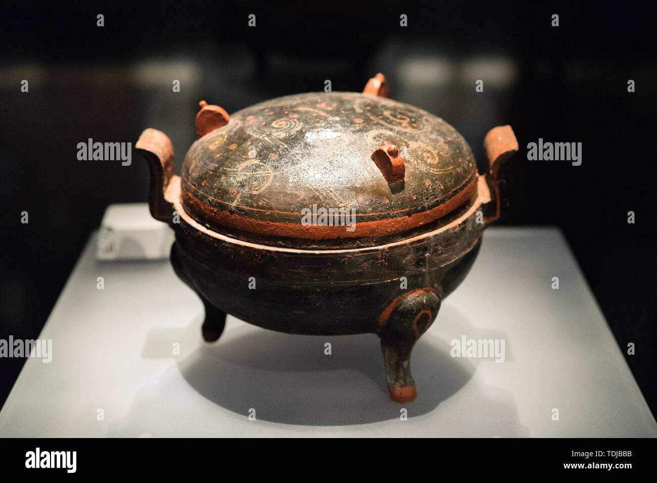 Tao Ding, lacquer ware of the Han Dynasty Stock Photo - Alamy