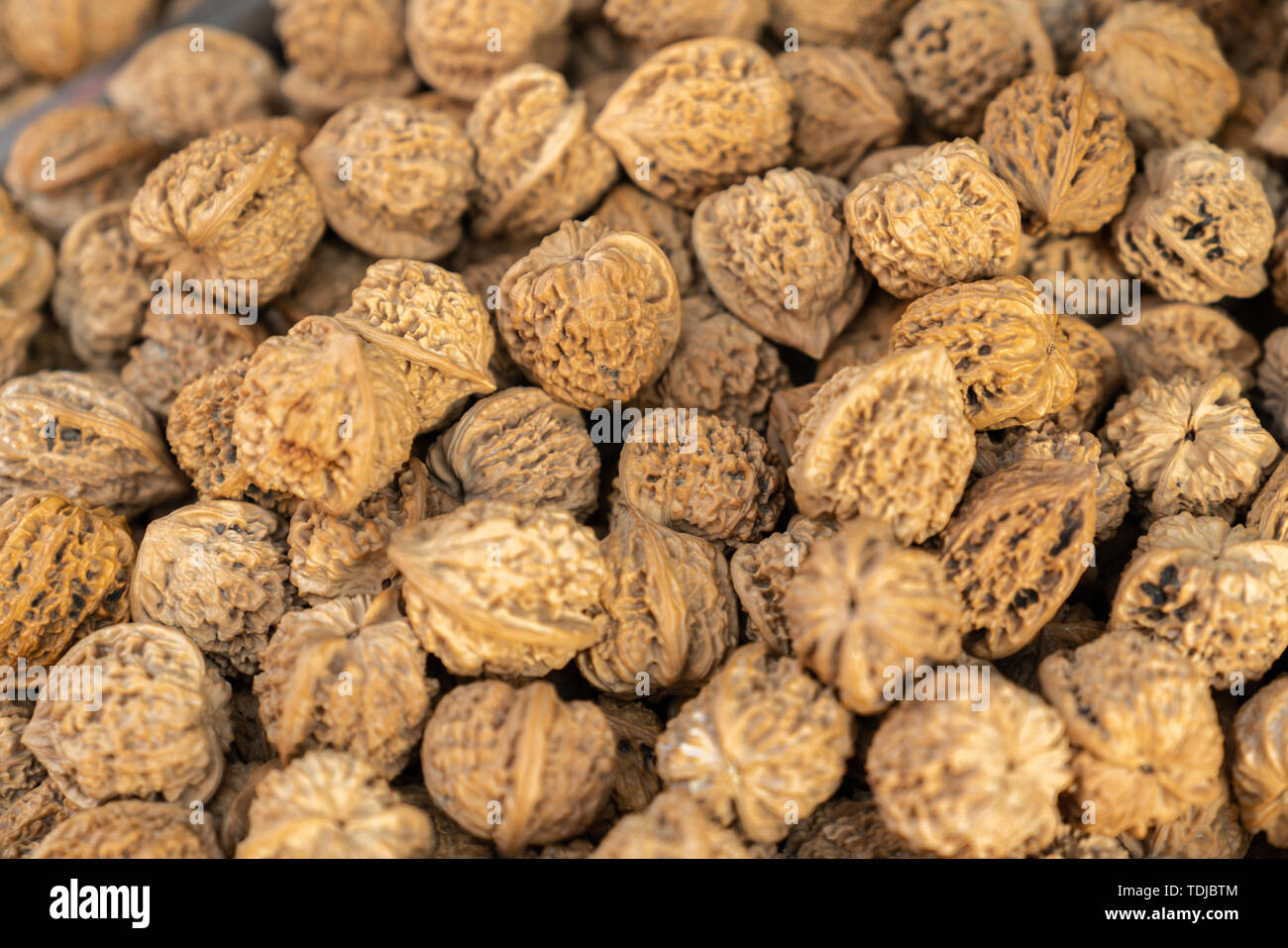 A bunch of walnuts Stock Photo - Alamy