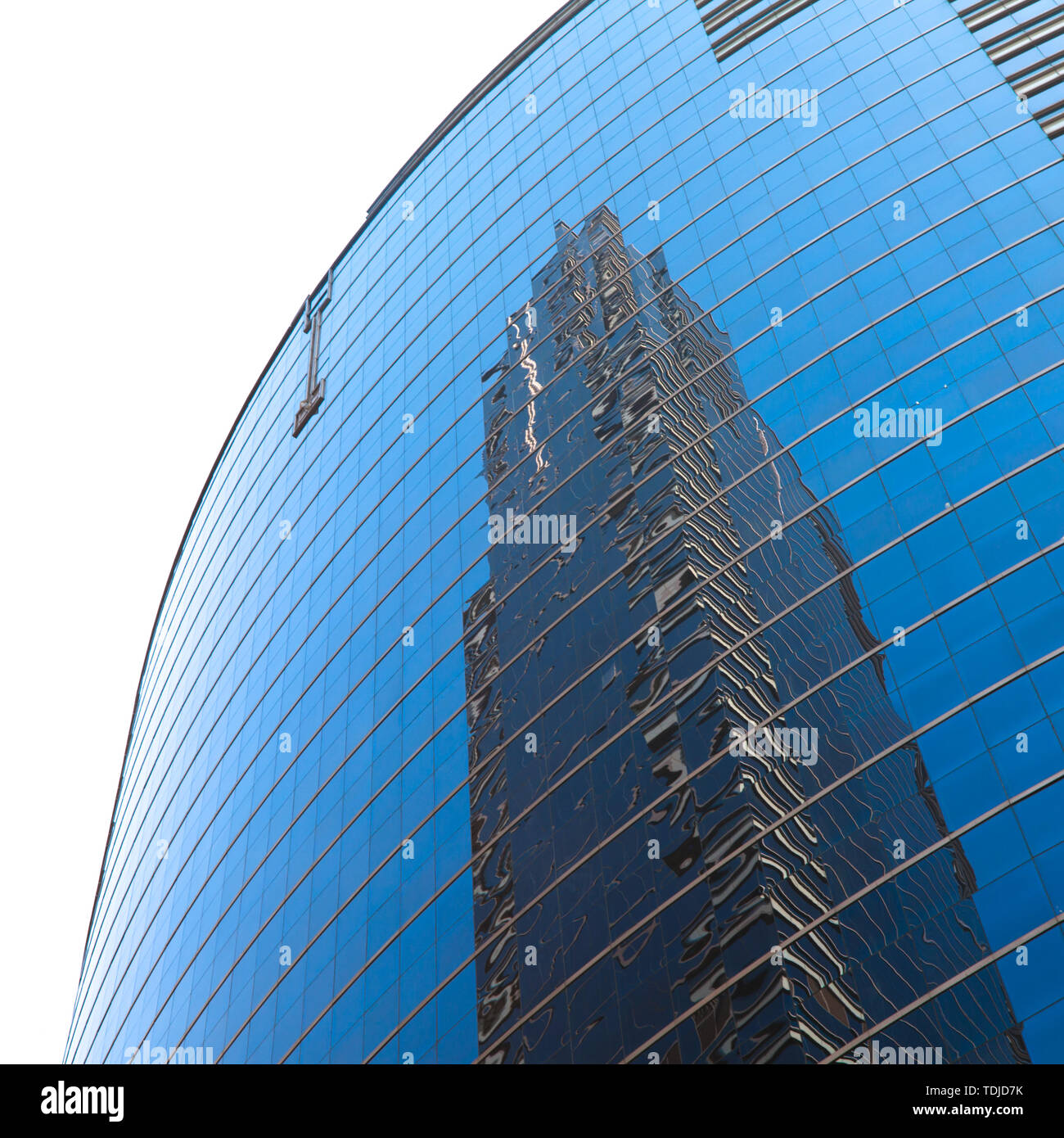 Square side of pane in business center Stock Photo - Alamy