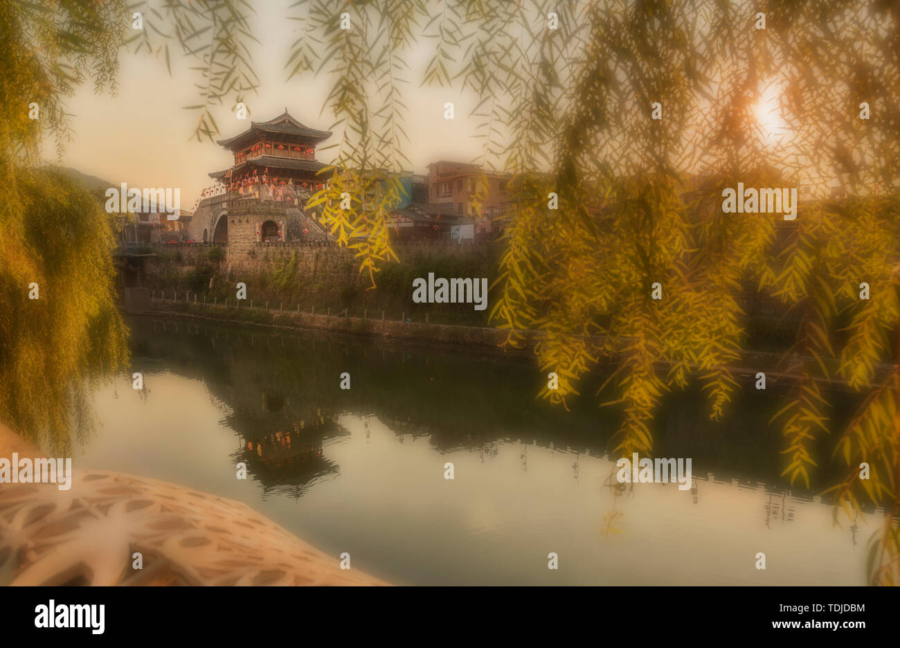 The ancient city of Changting Stock Photo - Alamy