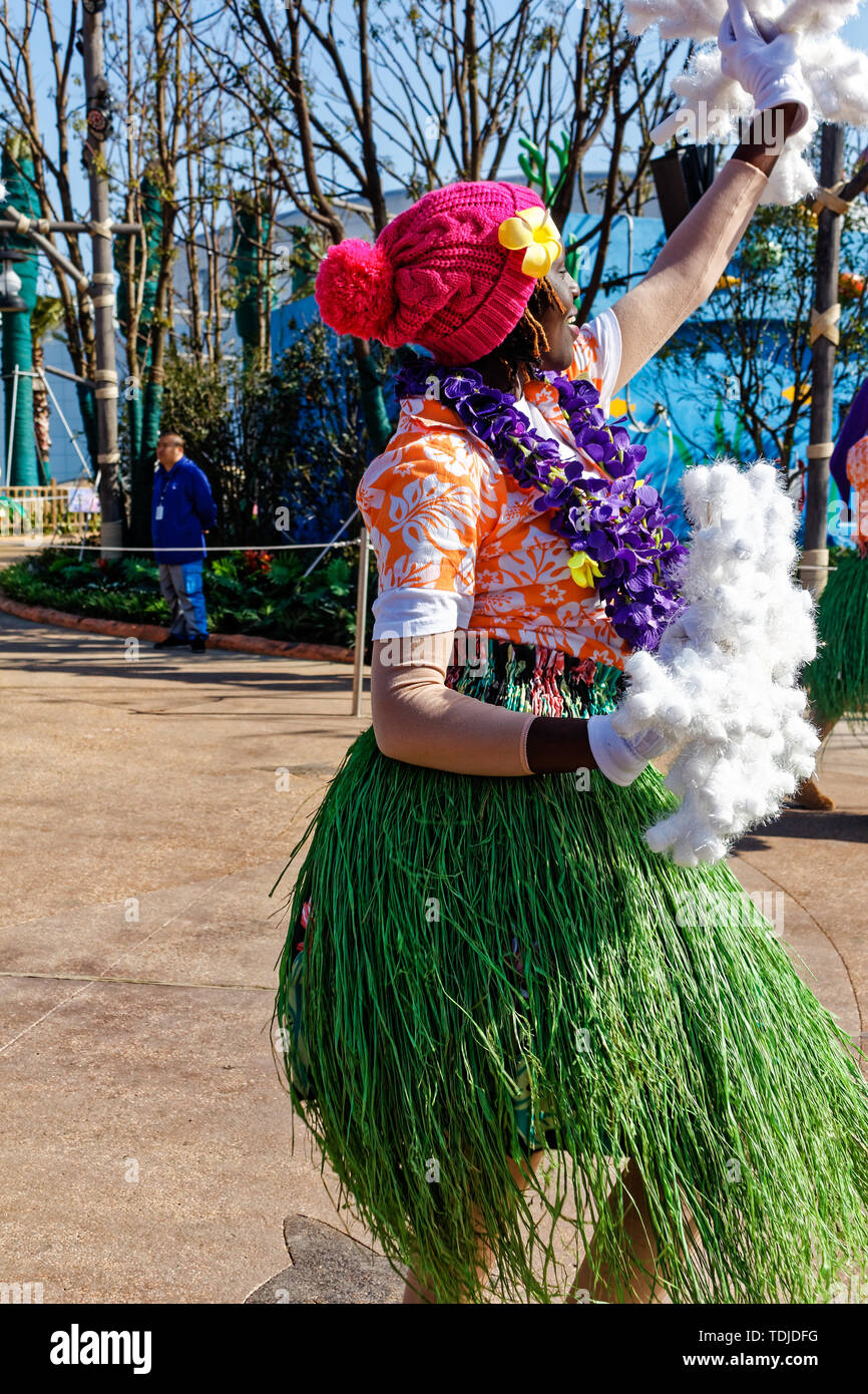 Shanghai Haichang Ocean Park float parade Stock Photo - Alamy