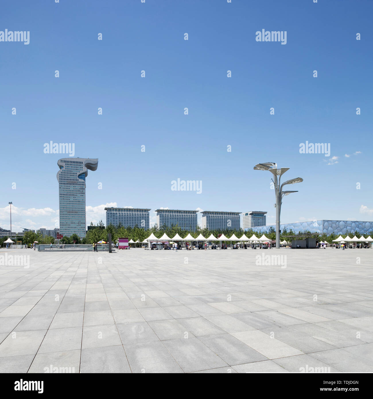 Modern skyline beijing china hi-res stock photography and images - Alamy