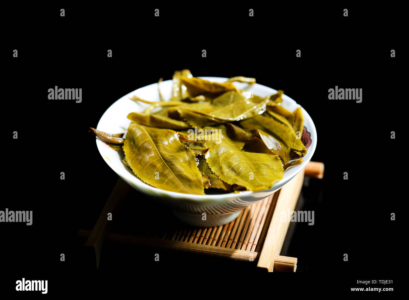 Pu'er Tuo tea green tangerine tea Stock Photo - Alamy