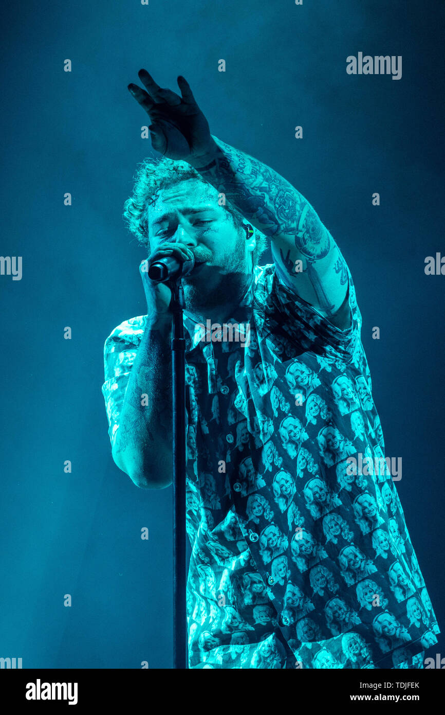 June 15, 2019 - Manchester, Tennessee, U.S - POST MALONE (AUSTIN ...