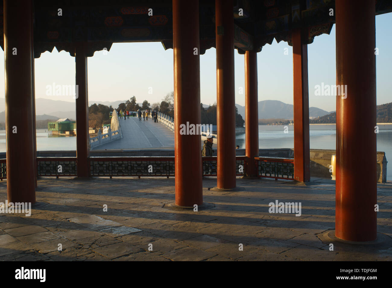 Summer Palace scenery Stock Photo - Alamy
