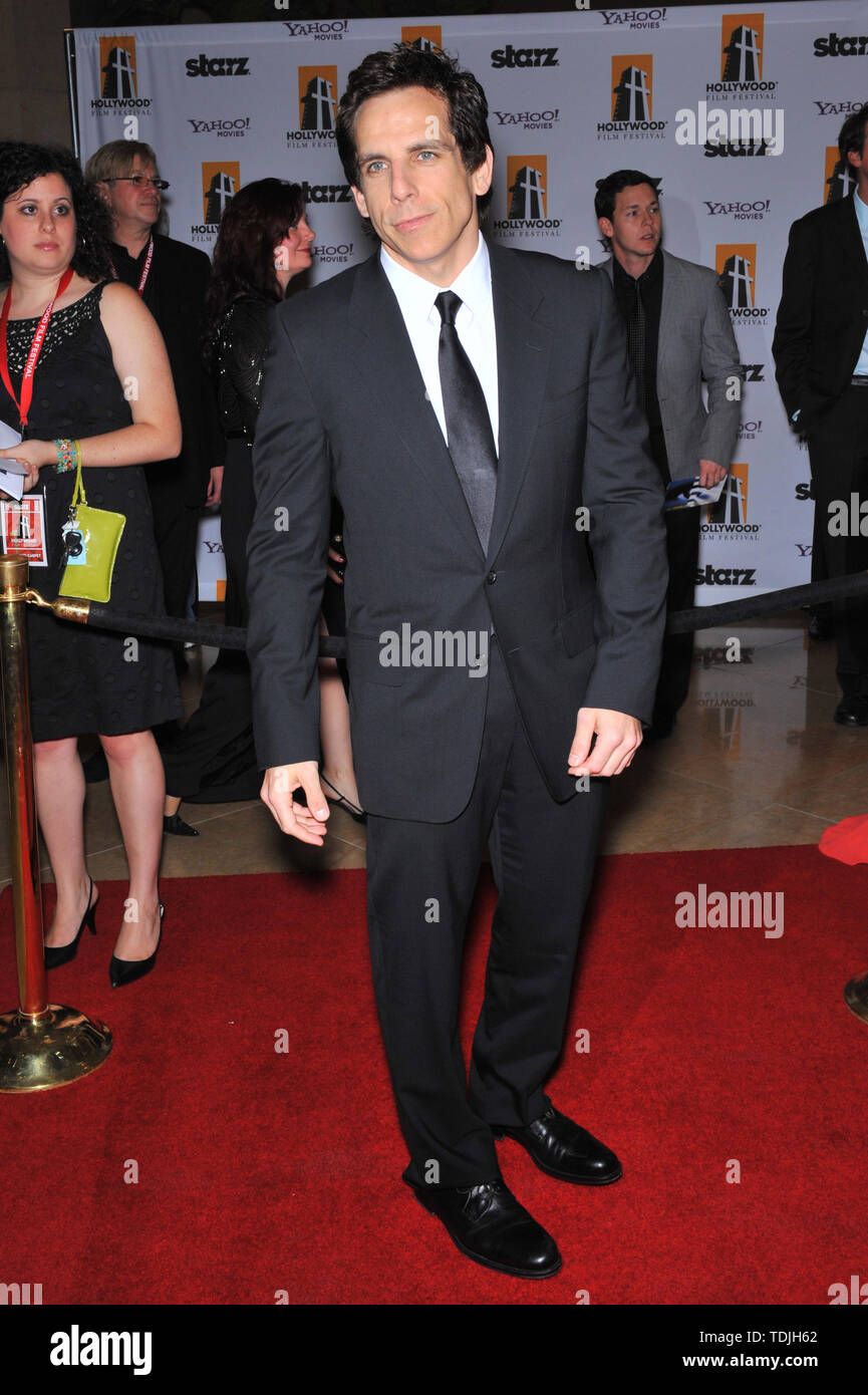 LOS ANGELES, CA. October 27, 2008: Ben Stiller at the 12th Annual ...