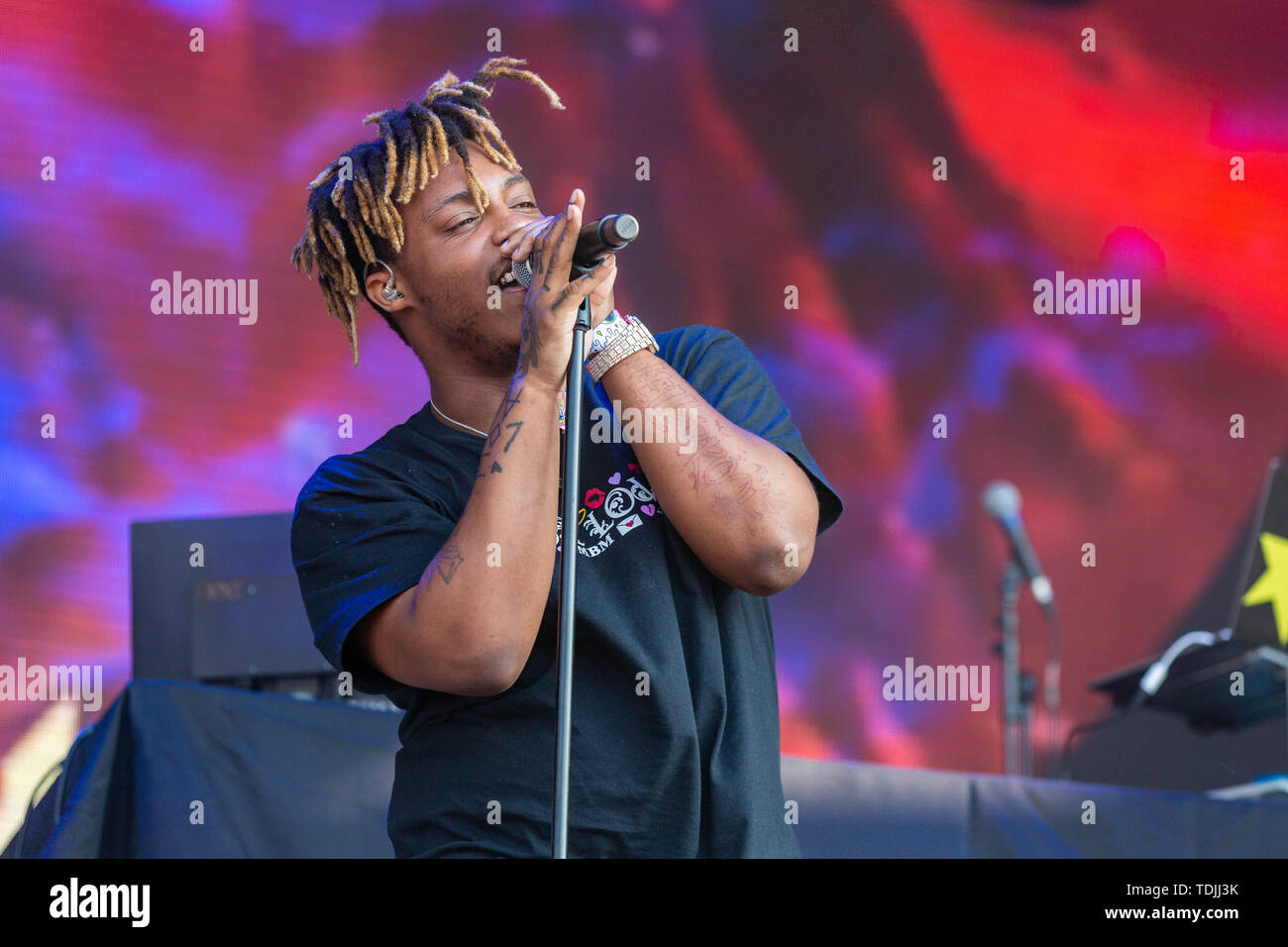 June 15, 2019 - Manchester, Tennessee, U.S - JUICE WRLD (JARAD HIGGINS ...