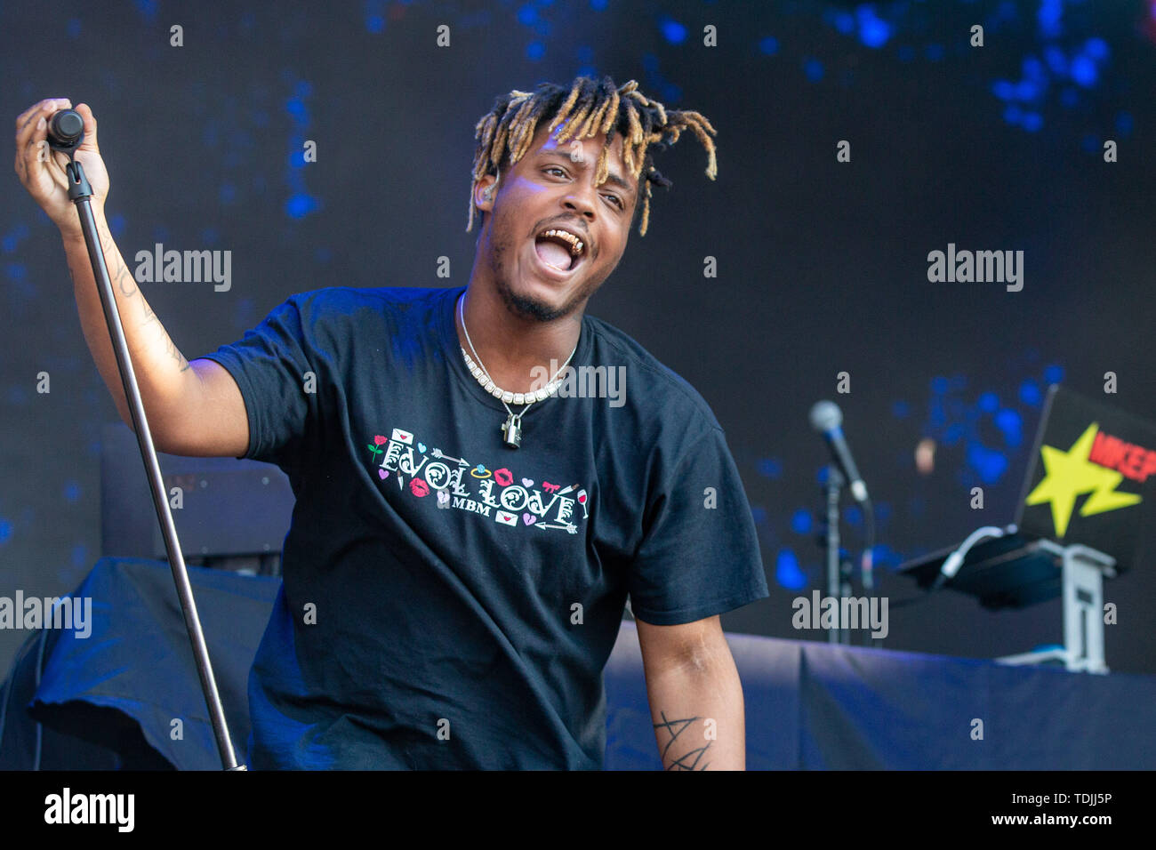 June 15, 2019 - Manchester, Tennessee, U.S - JUICE WRLD (JARAD HIGGINS ...