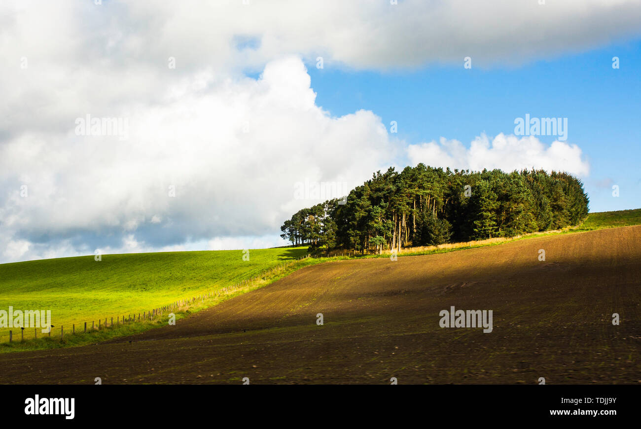 The pastoral scenery of England is like a pastoral song, like an ...
