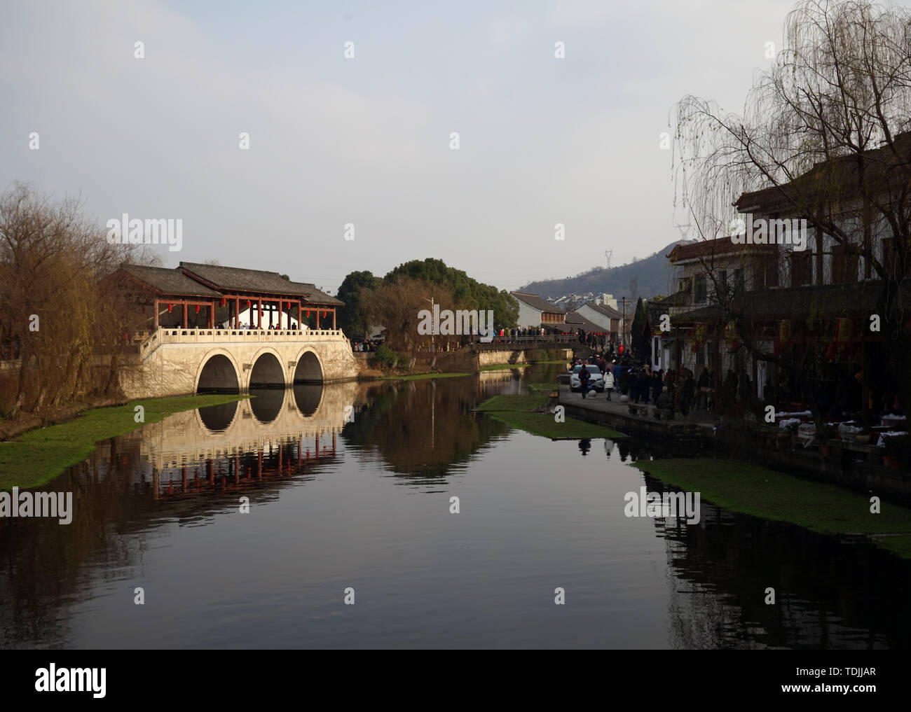 Anchang Ancient Town Stock Photo - Alamy