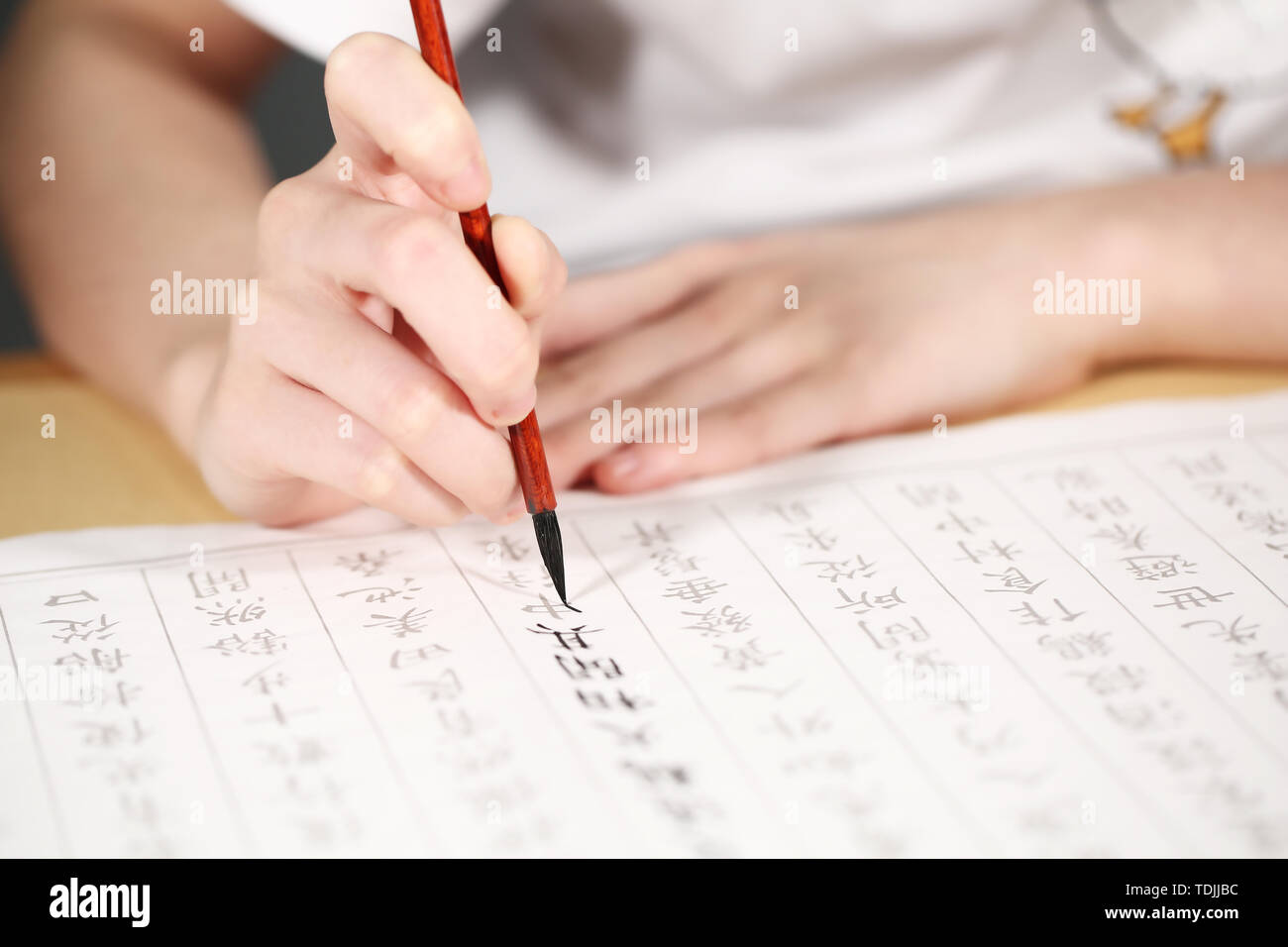 Pure wolf, different writing experience Stock Photo - Alamy
