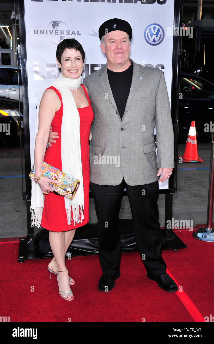 LOS ANGELES, CA. March 31, 2008: Wayne Duvall & date at the world ...