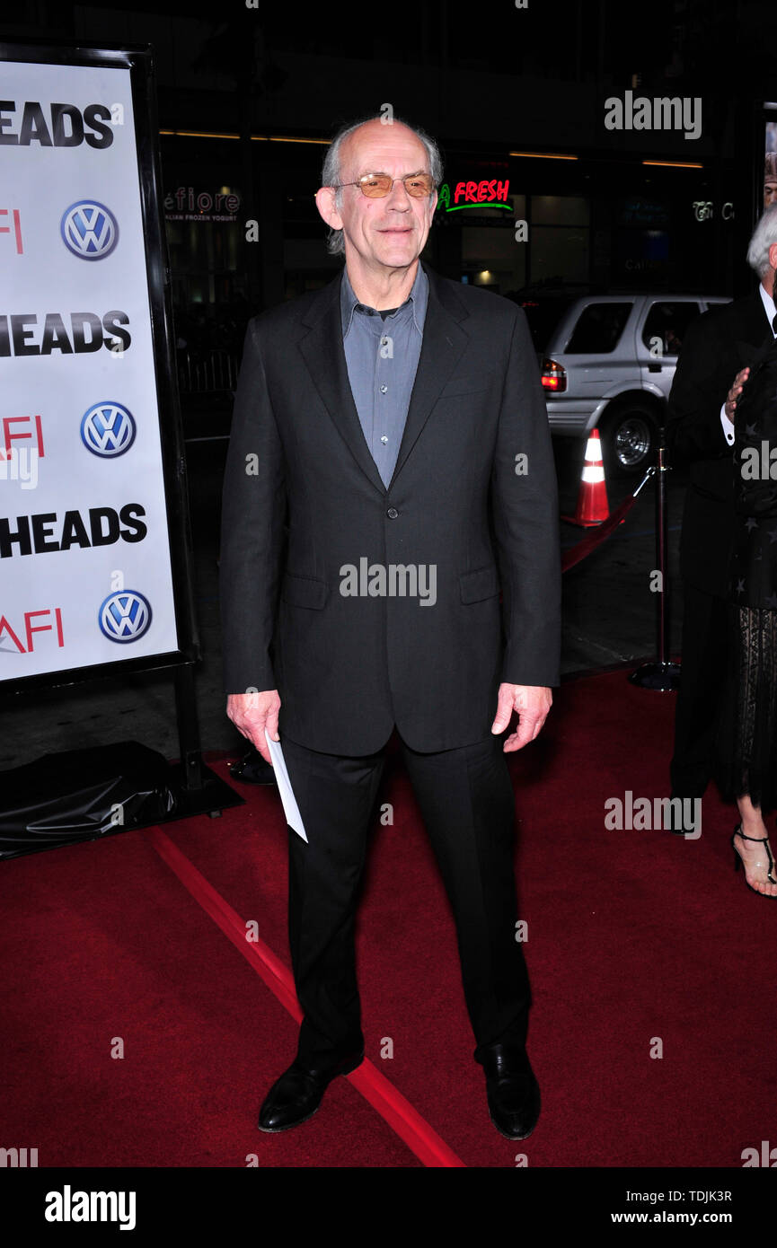 LOS ANGELES, CA. March 31, 2008: Christopher Lloyd at the world ...